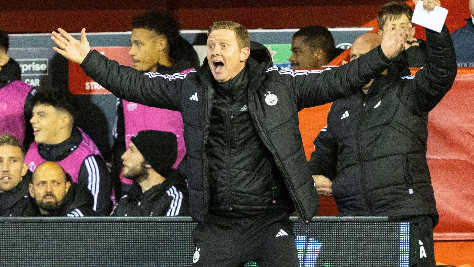 'That game's gone, we move on' | Aberdeen boss Barry Robson's focus ...