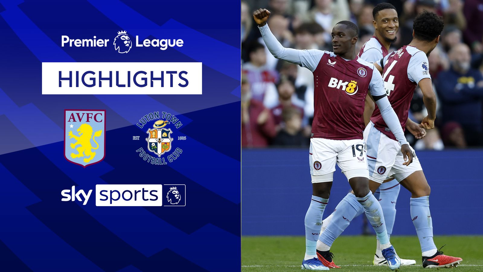 Aston Villa 3 1 Luton Unai Emerys Side Win 12th Consecutive Home Game