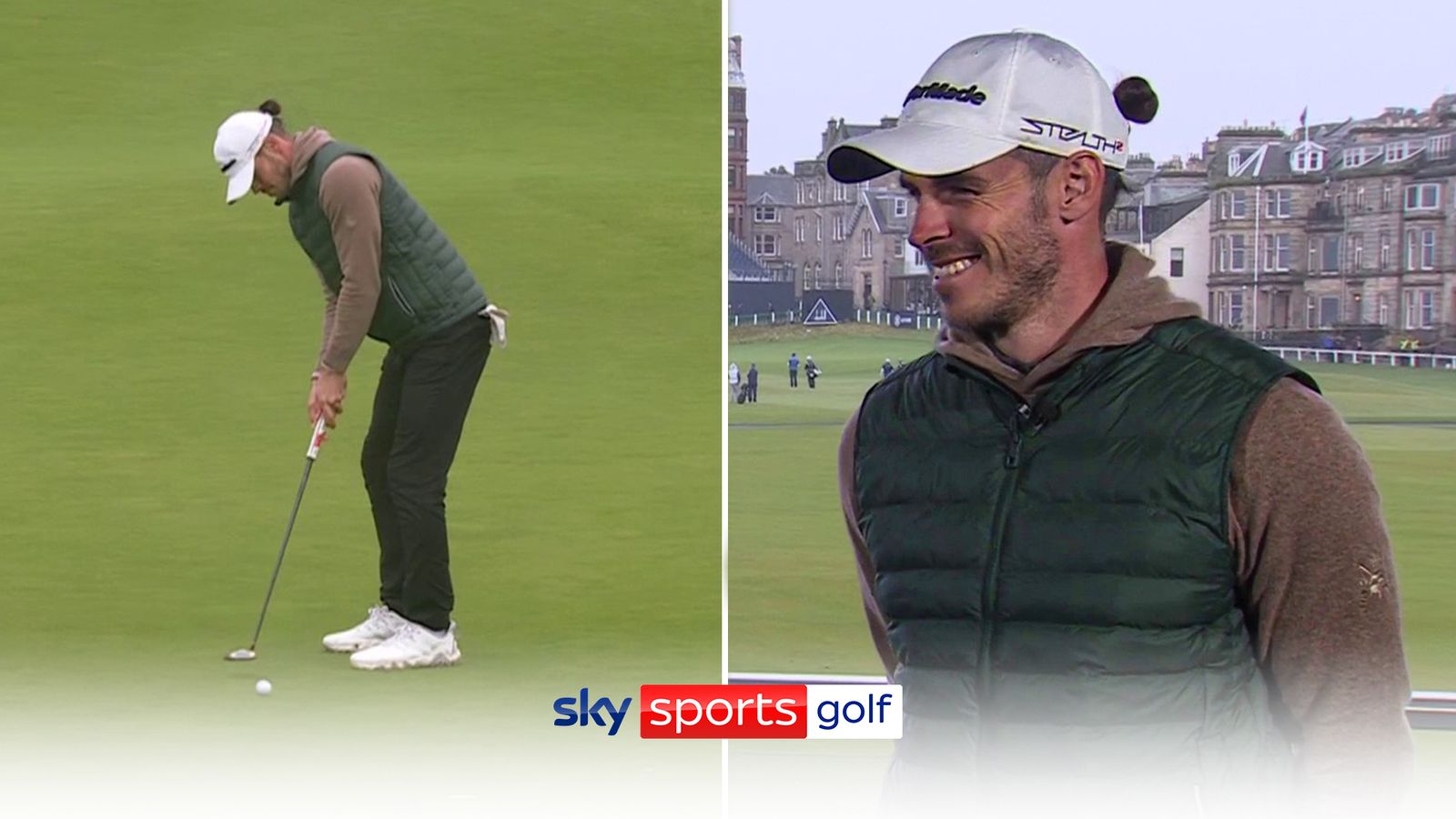 Gareth Bale steals the show at Carnoustie! | 'It was a real treat ...
