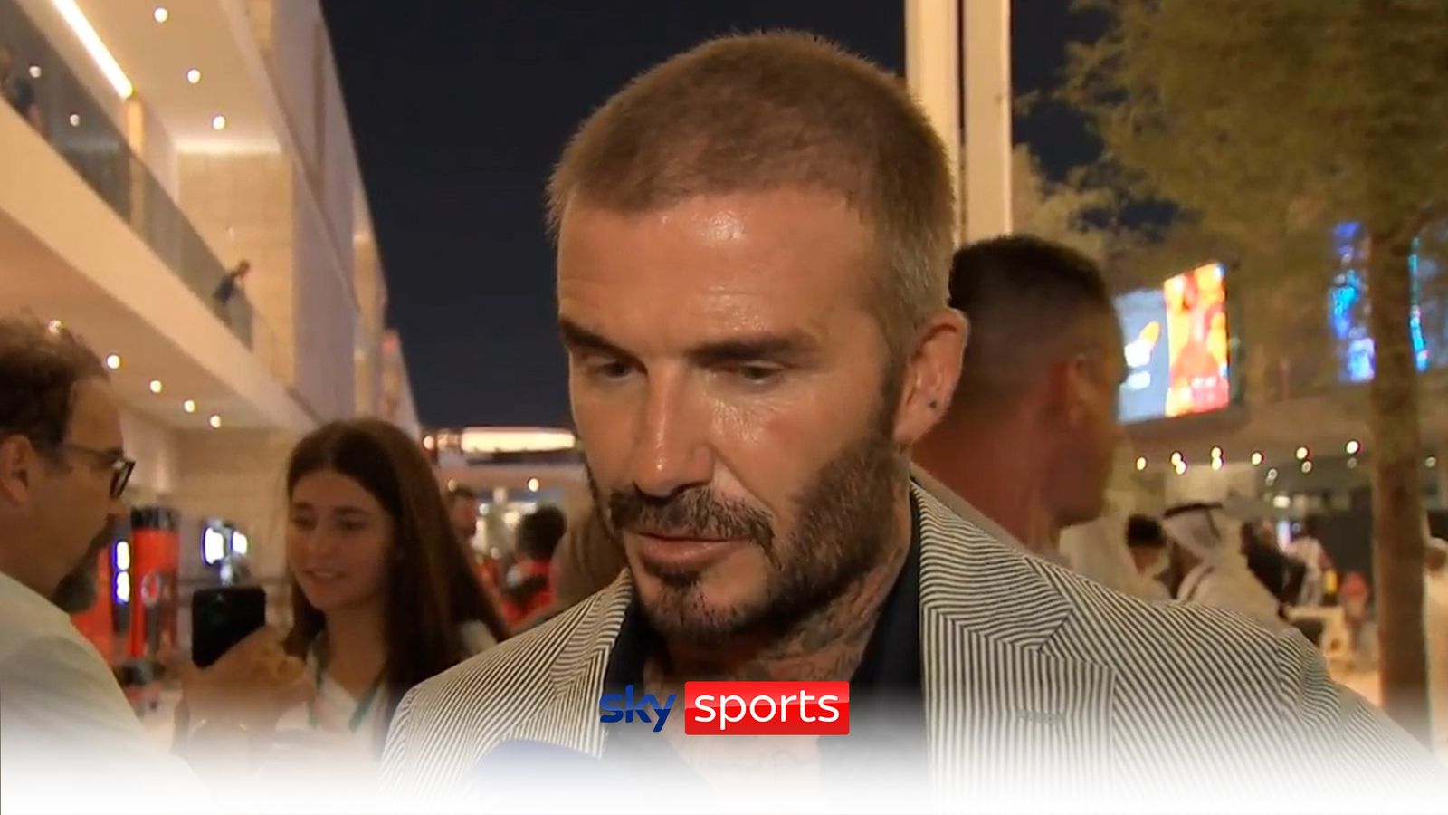David Beckham at Qatar GP: A difficult time at Manchester United | 'We ...
