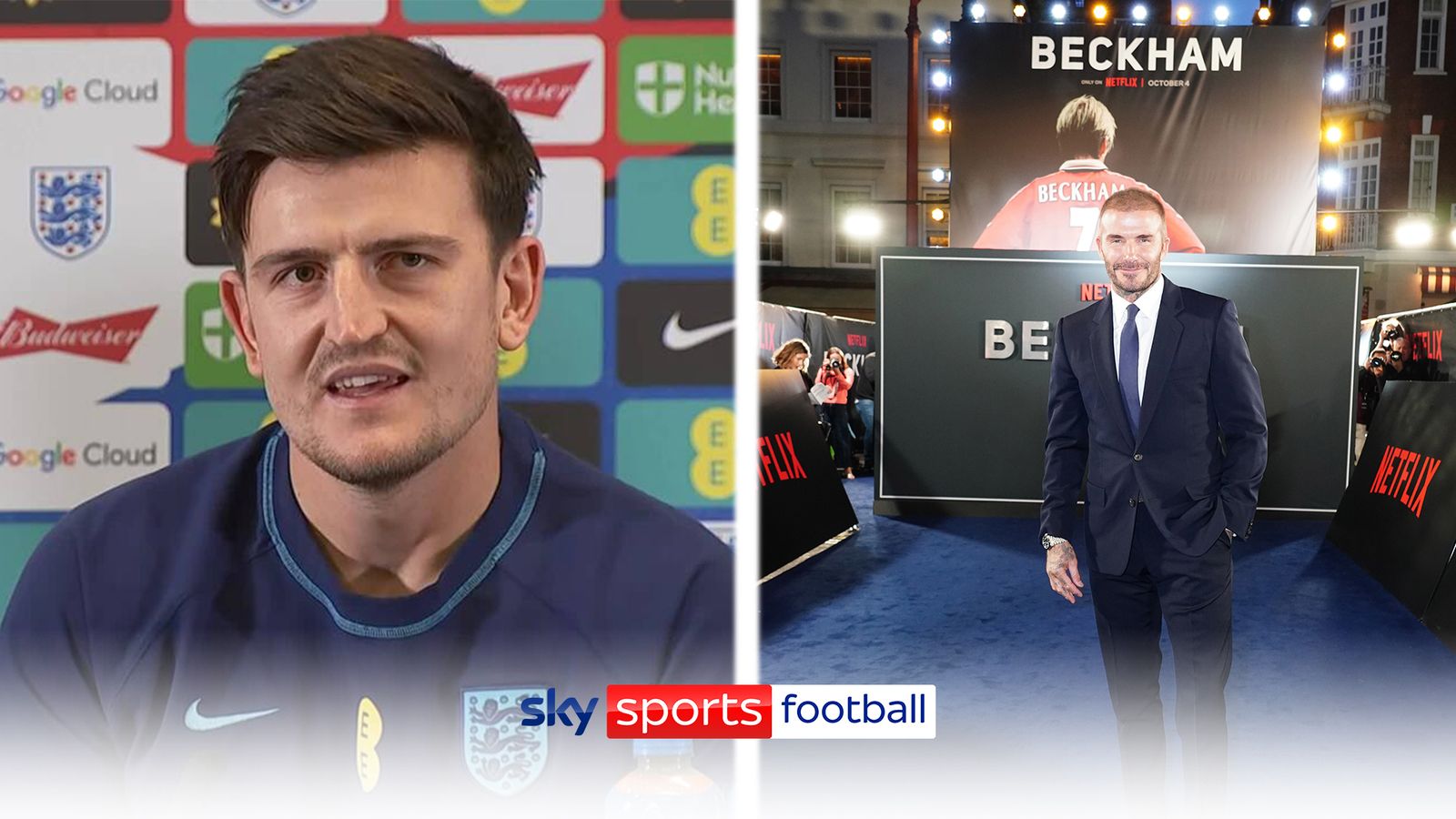 Harry Maguire: Manchester United defender says David Beckham reached ...