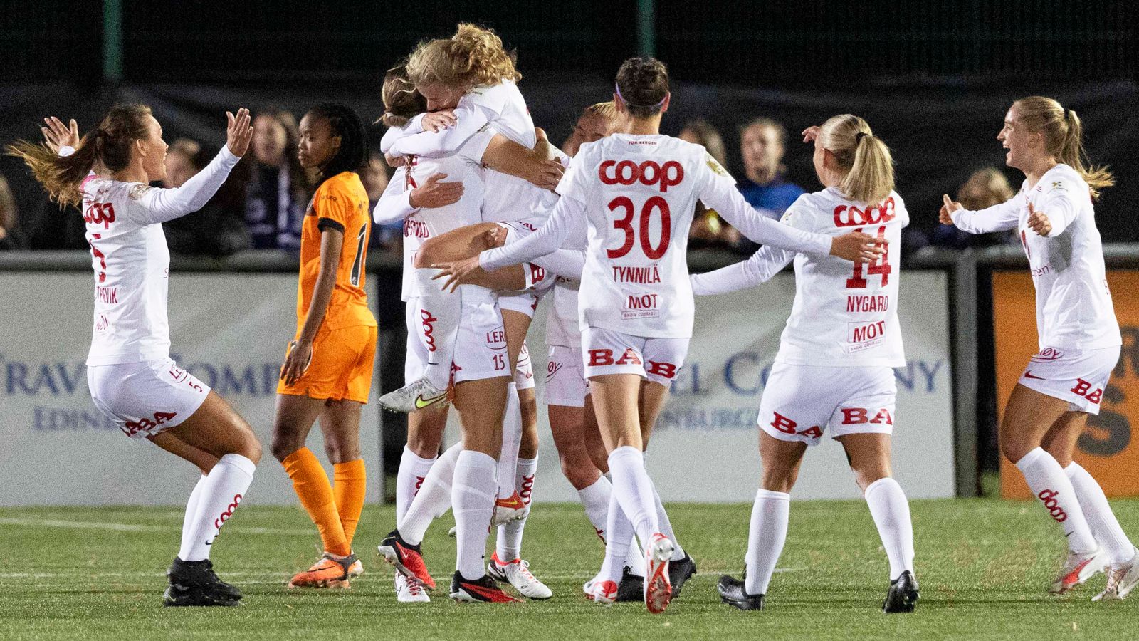 Glasgow City 0 - 4 Brann Women - Match Report & Highlights