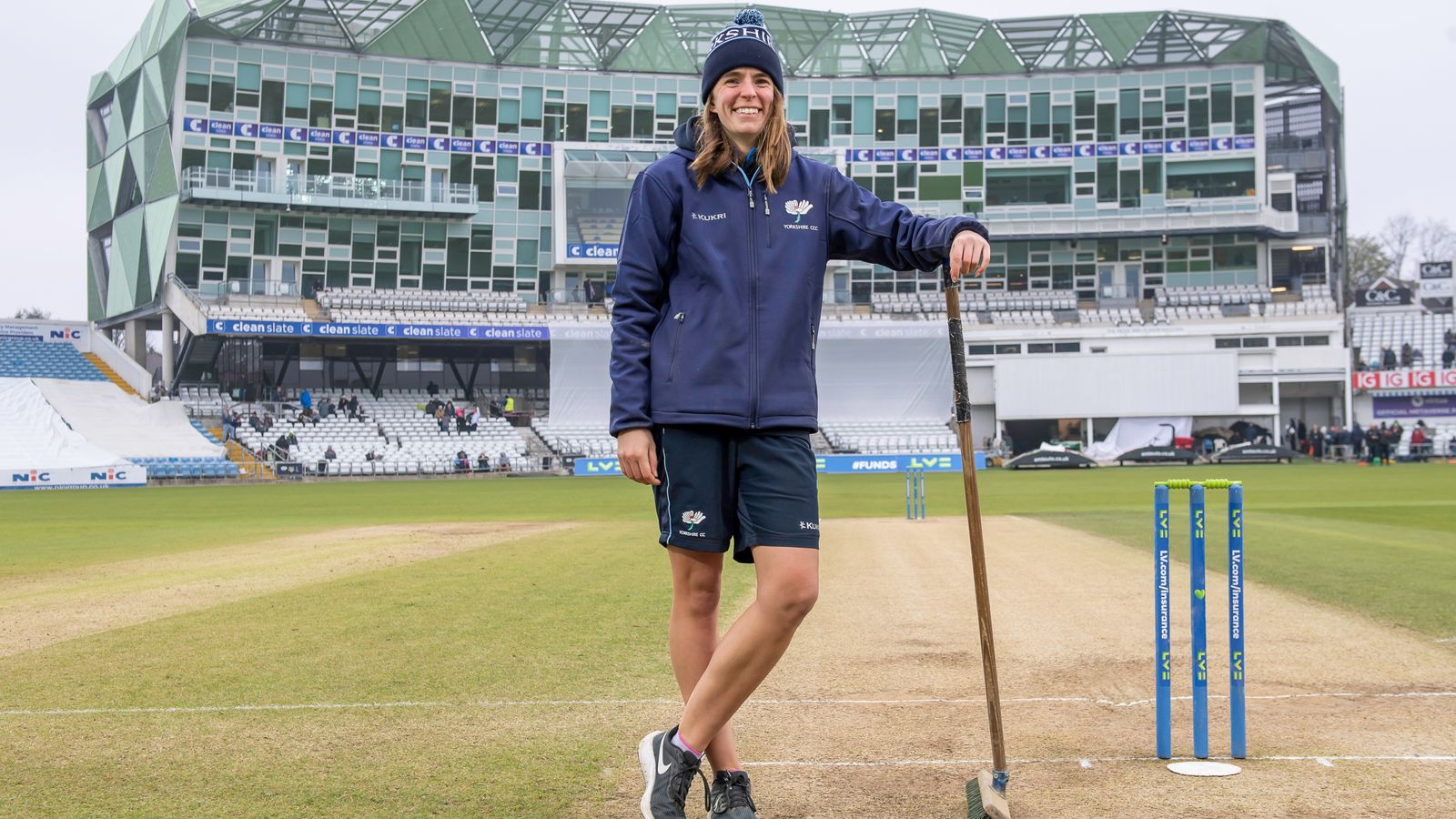 How cricket's pioneering women groundstaff Meg Lay and Jasmine Nicholls ...