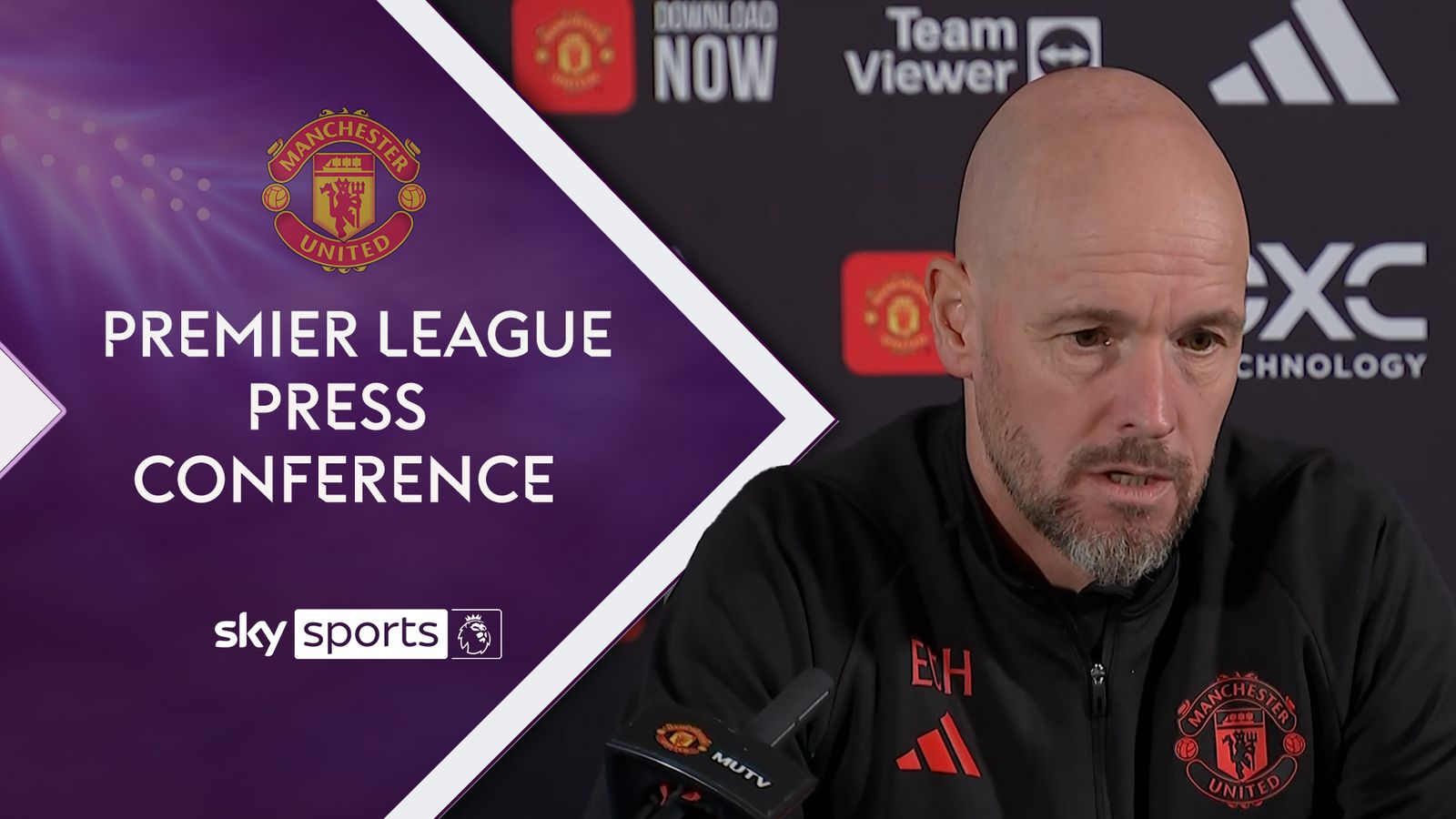 Erik ten Hag: Manchester United manager not worried about ban for ...