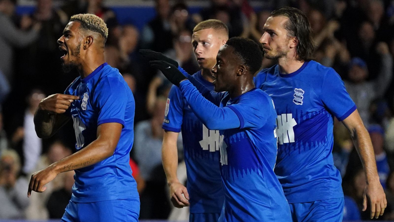 Birmingham 3-1 West Brom: John Eustace's Blues climb to fifth after West Midlands derby win ...
