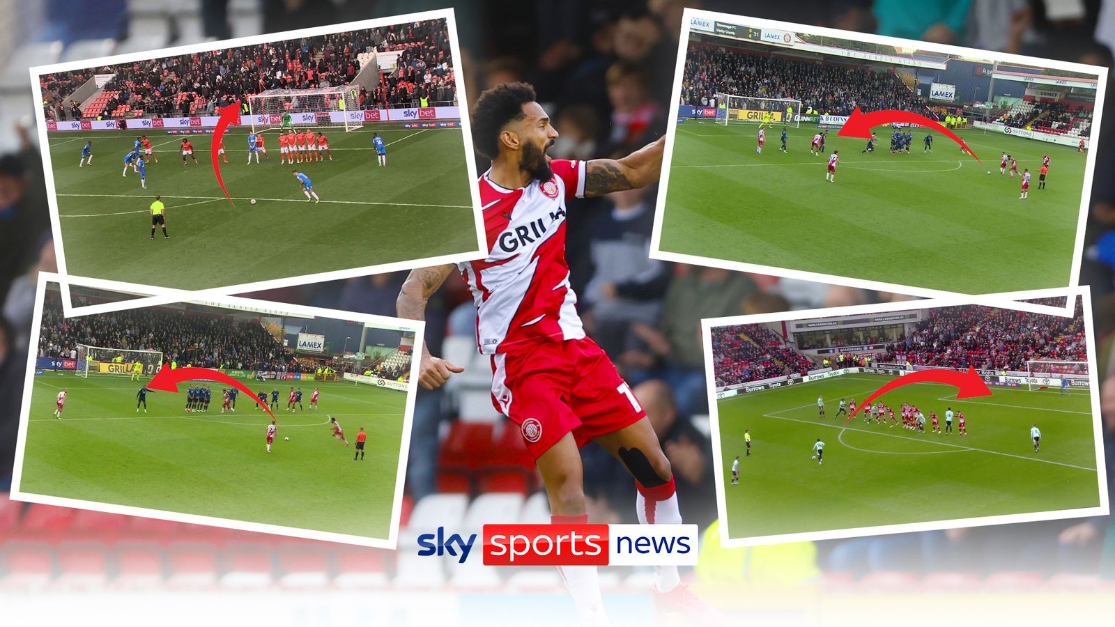 'An impressive one!' | Which stunning free-kick was League One's best ...
