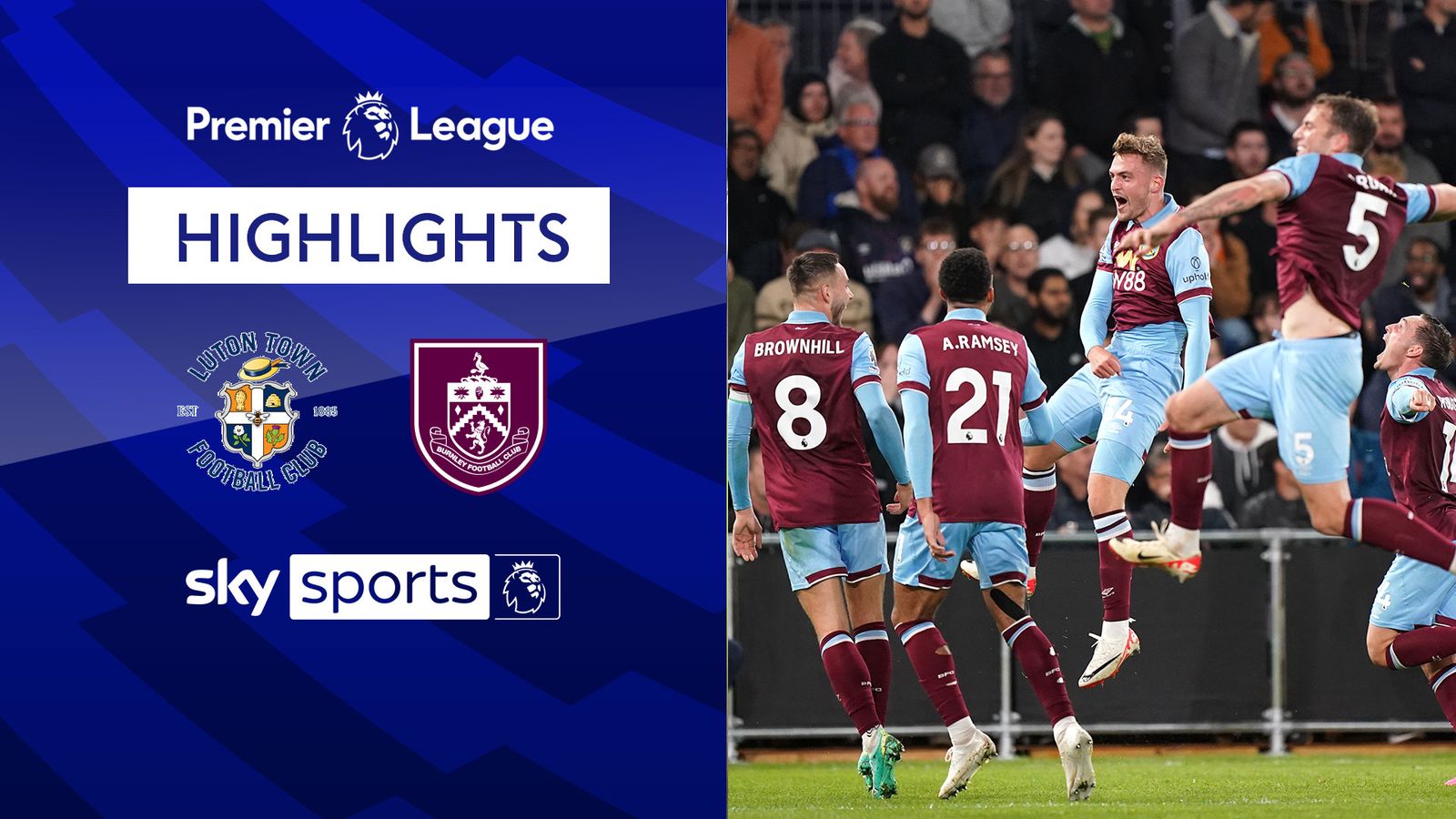 Luton 1-2 Burnley | Premier League highlights | Football News | Sky Sports