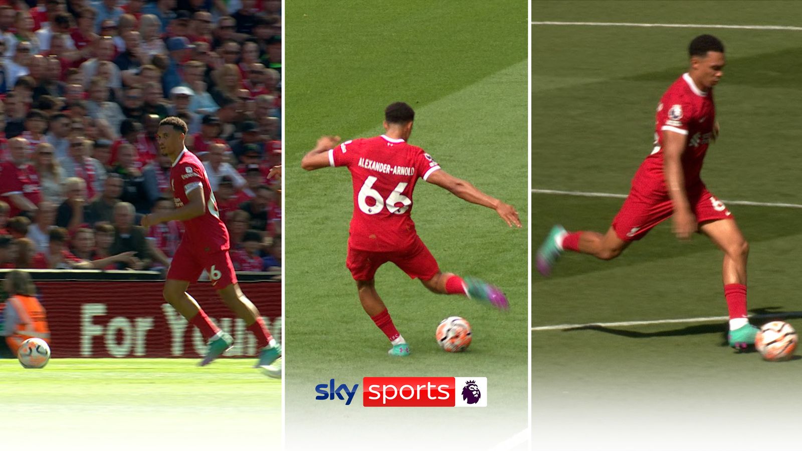 Trent Alexander-Arnold's new role: His best passes so far this season ...