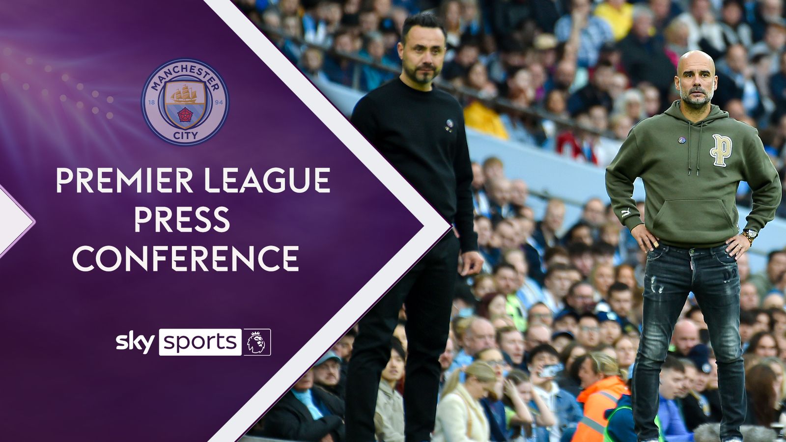 Pep Guardiola heaps praise on Roberto De Zerbi | 'He's a handsome guy ...