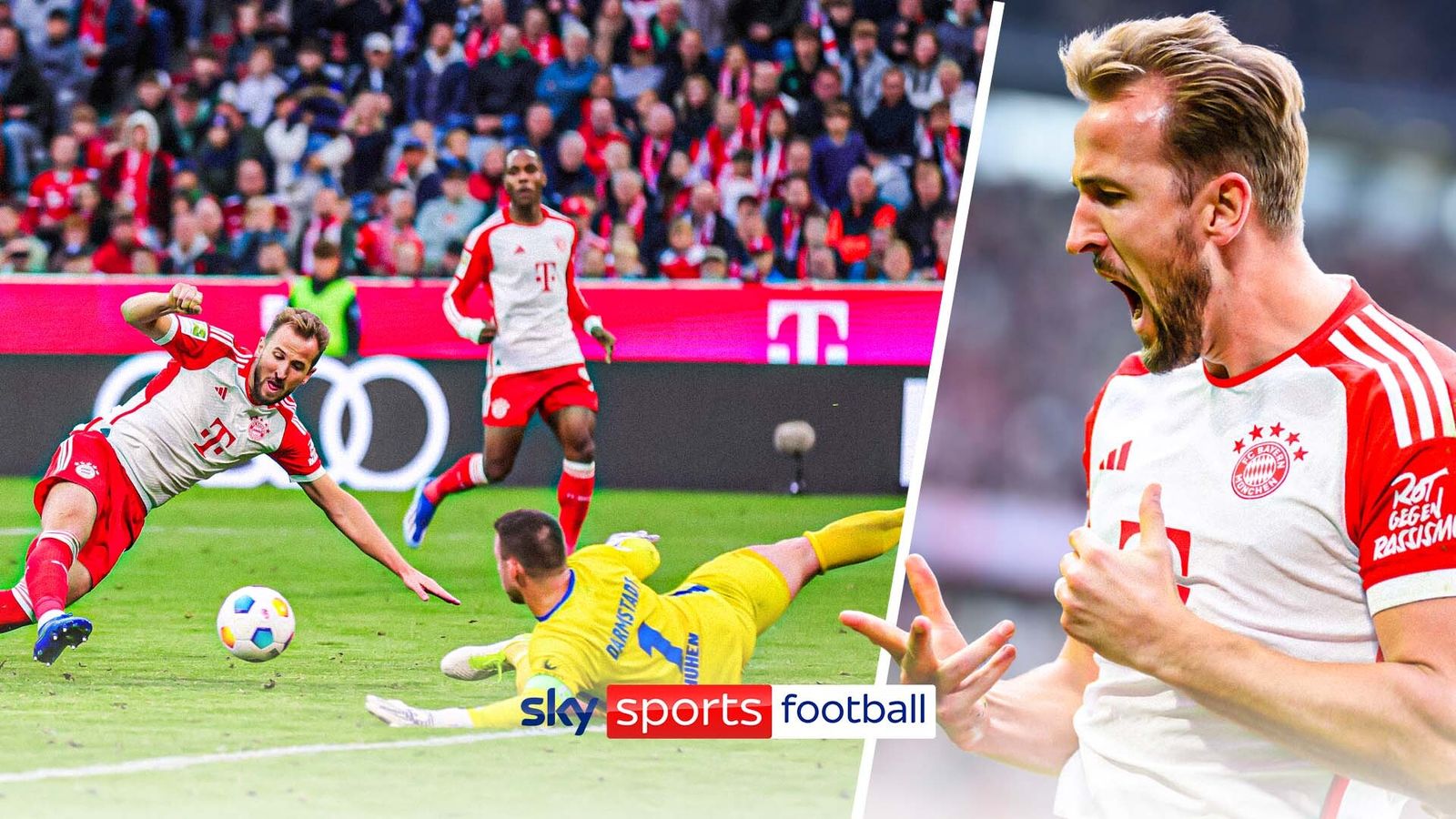 'He is relentless!' | Harry Kane's latest hat-trick... with the help of ...