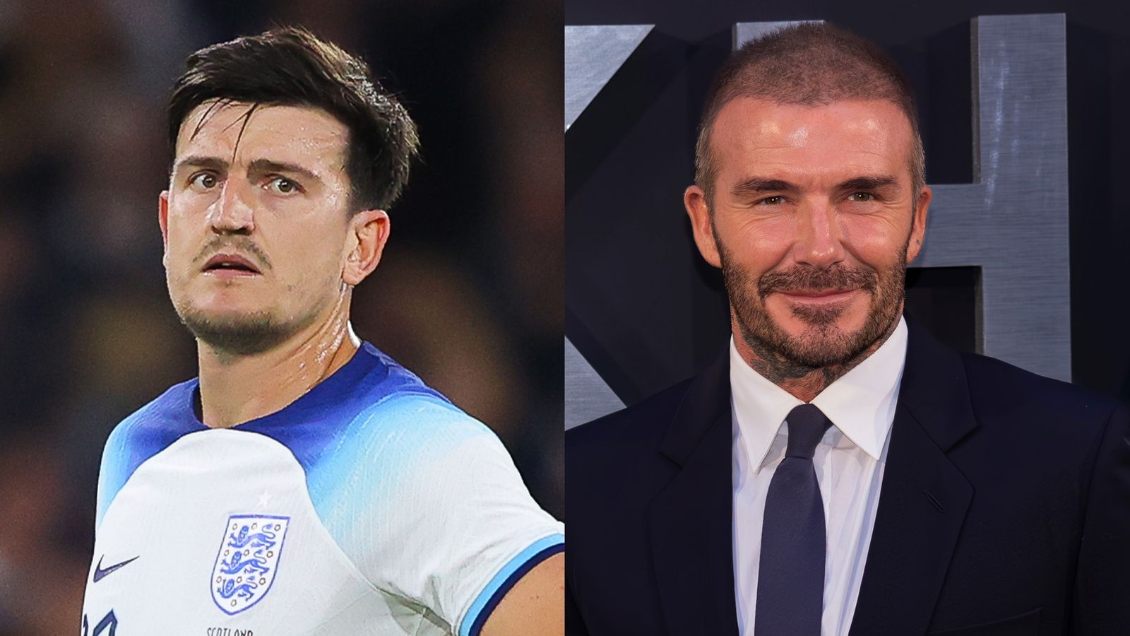 Harry Maguire: Manchester United defender says David Beckham reached ...