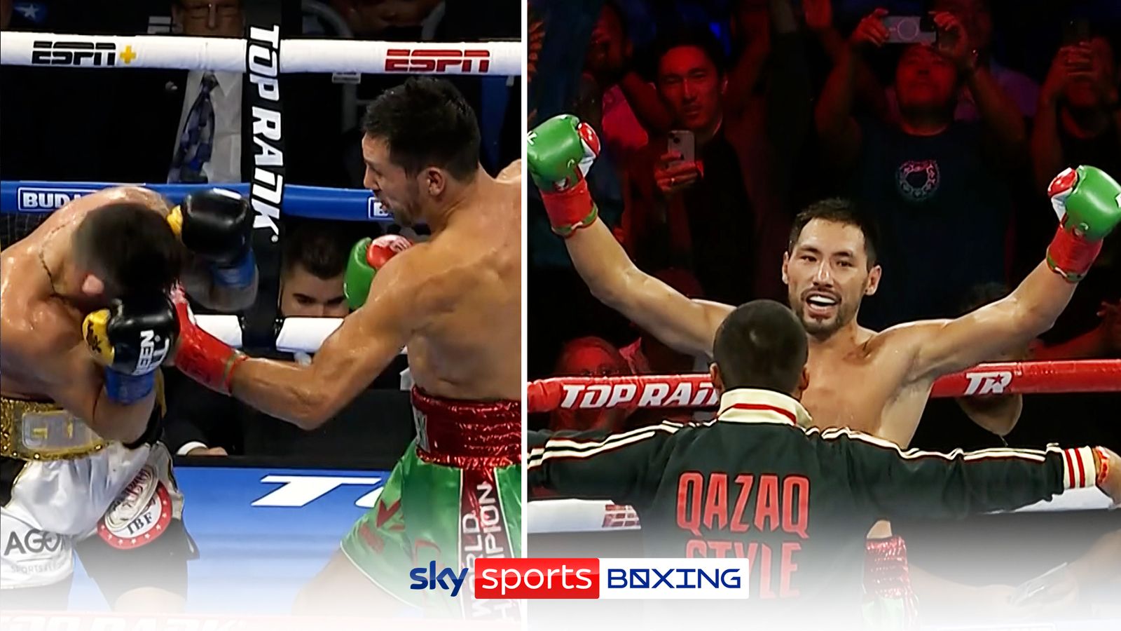 Janibek Alimkhanuly vs Andrei Mikhailovich live on Sky Sports on ...