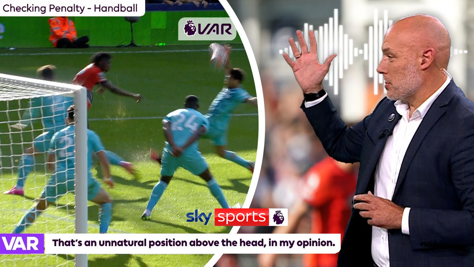 Match Officials Mic'd Up | Howard Webb explains handball and 'unnatural positions' | Football ...