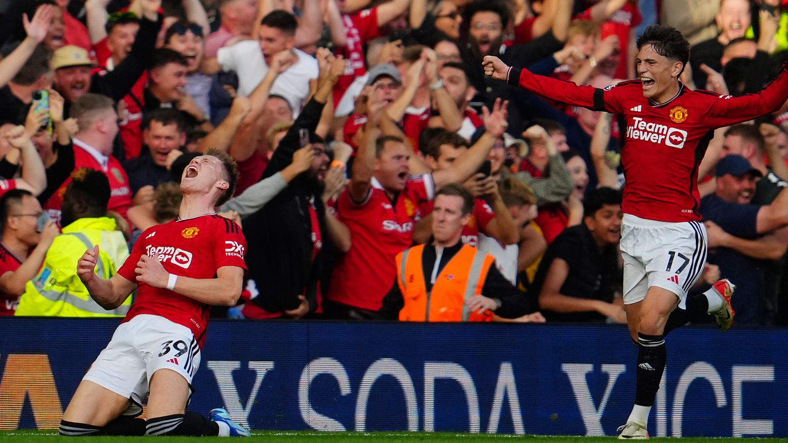 Man Utd 2 1 Brentford Scott Mctominay Scores Twice As Erik Ten Hags