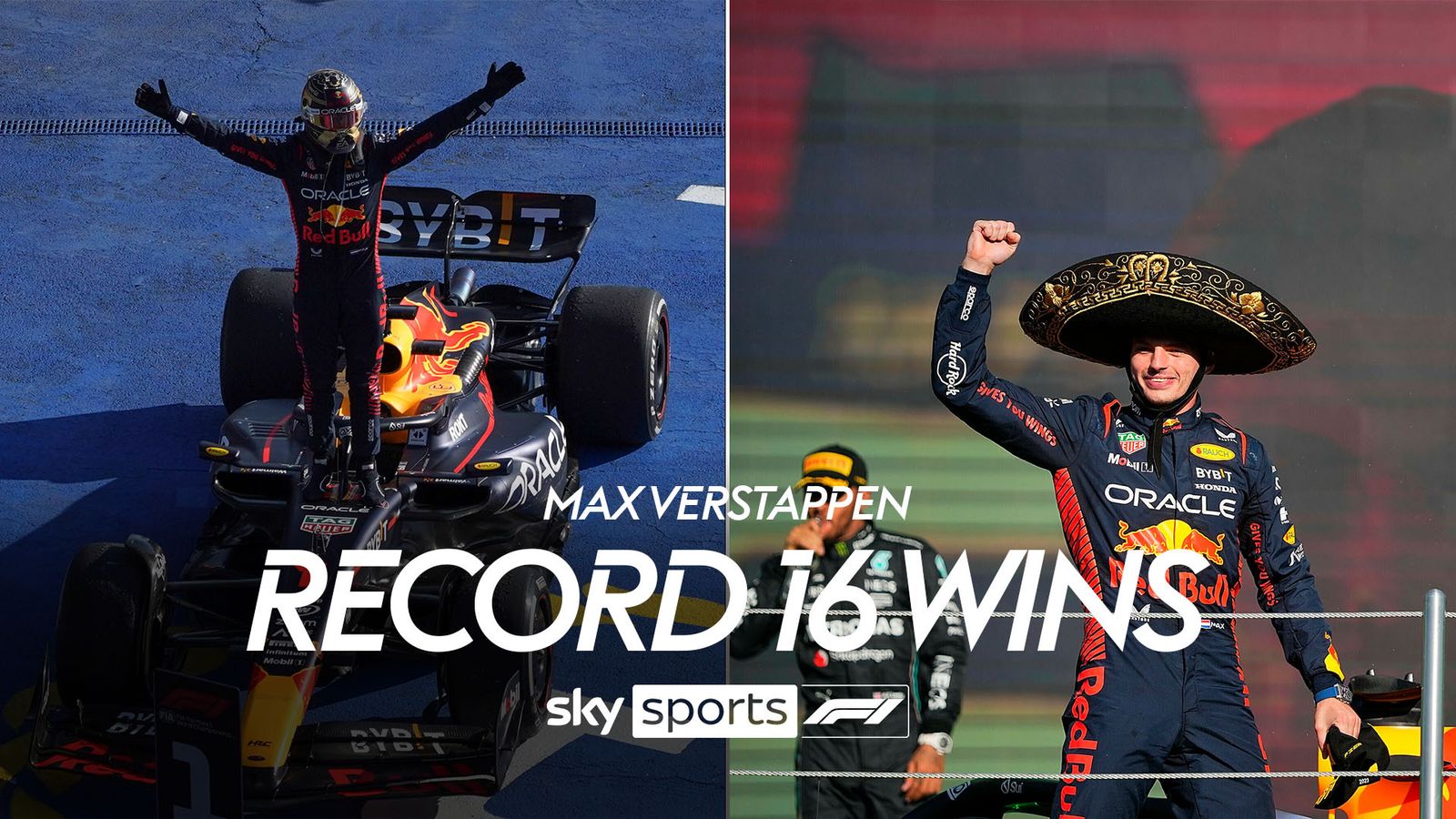 Relive Max Verstappen's record 16 wins in a season | F1 News | Sky Sports