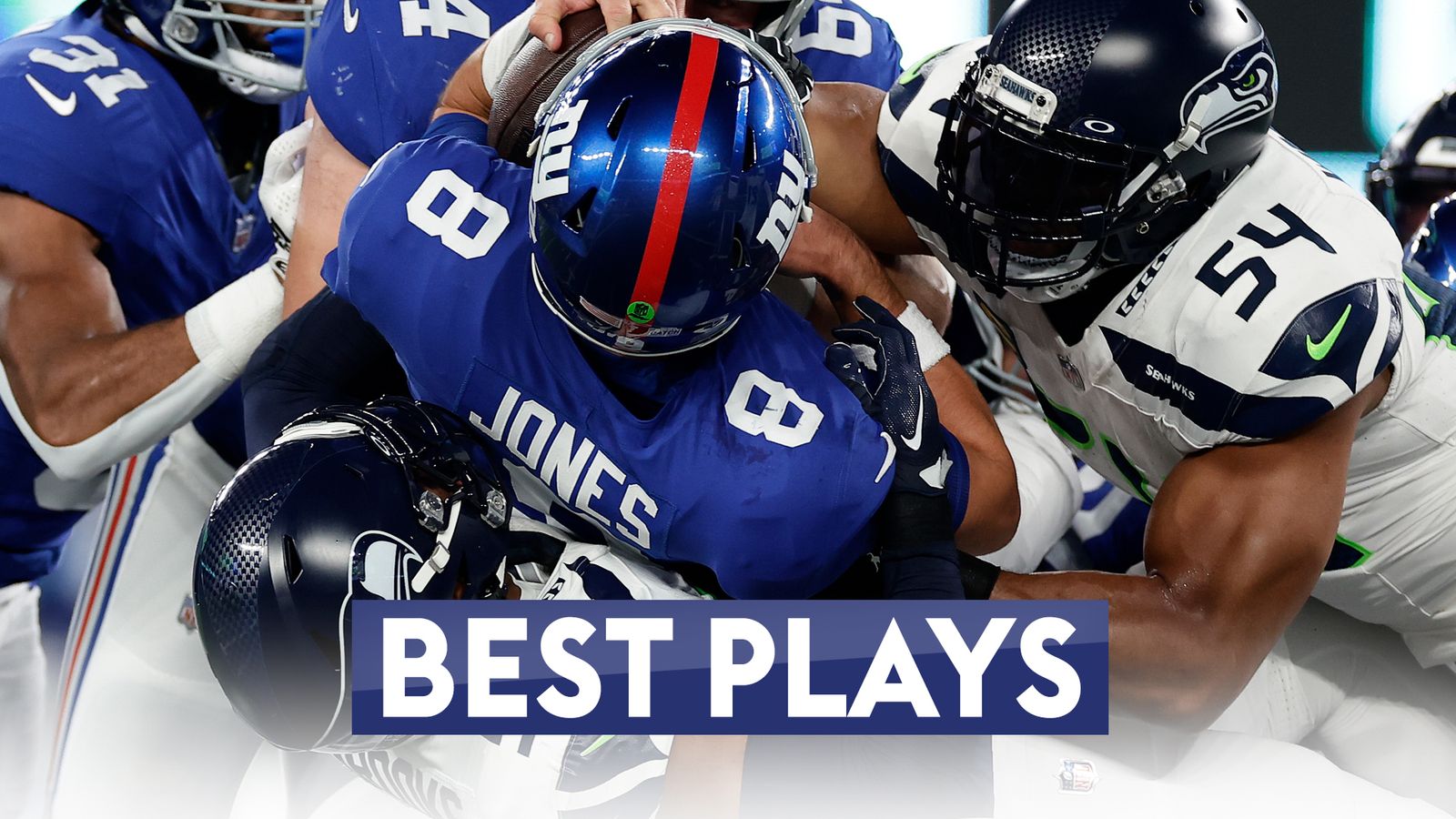 Seattle Seahawks 24-3 New York Giants: Daniel Jones sacked 11 times as Devon Witherspoon scores ...