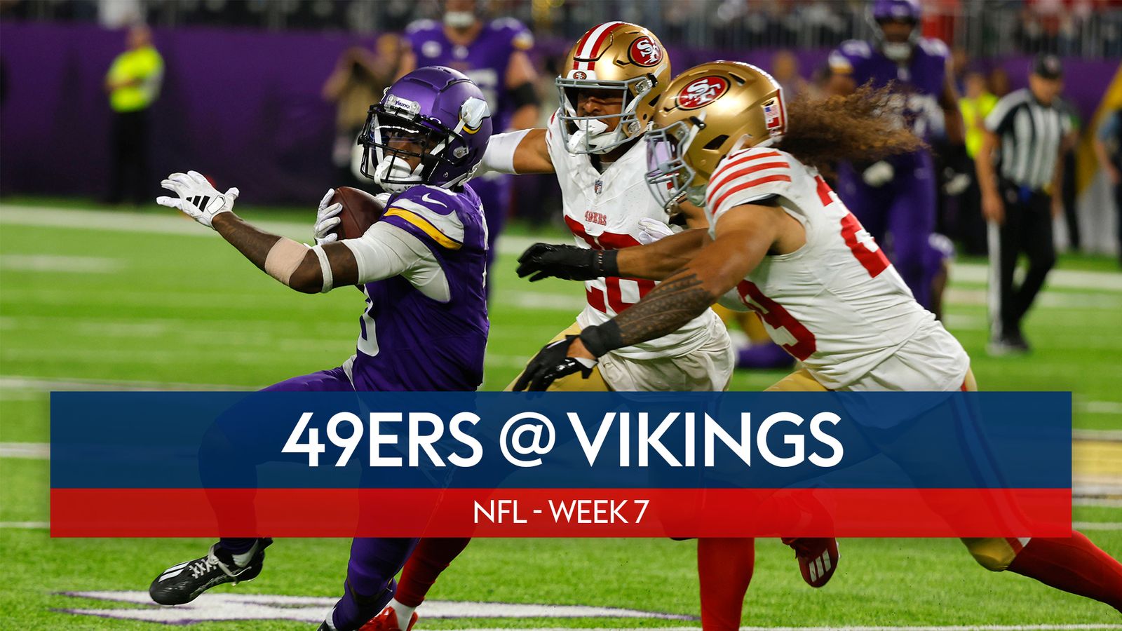 San Francisco 49ers 17-22 Minnesota Vikings: Jordan Addison leads Vikings past 49ers as ...