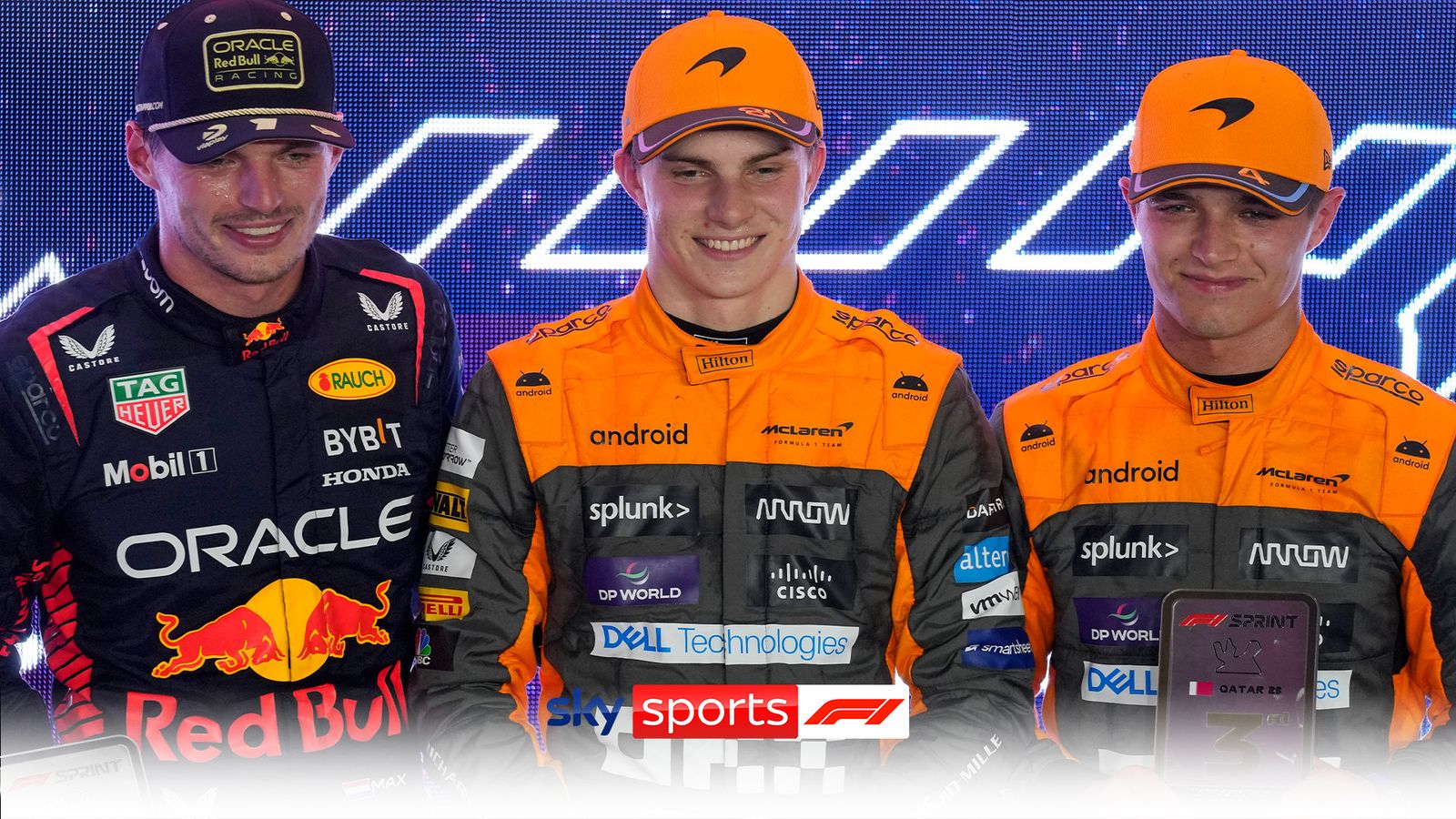 Oscar Piastri celebrates first Sprint victory | 'I was nervous!' | F1 ...