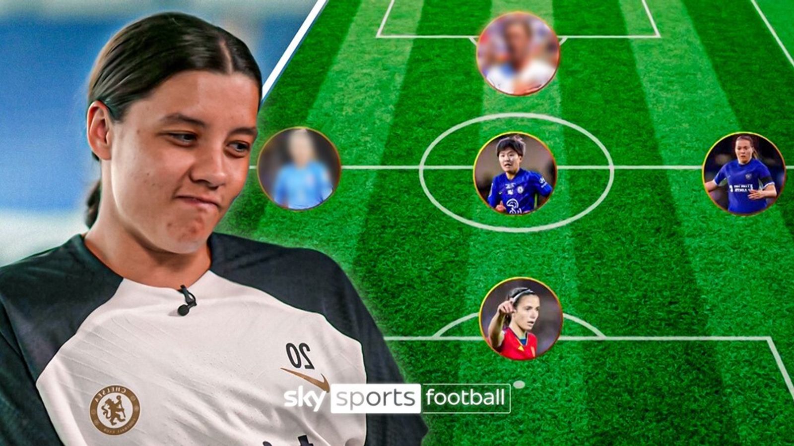 'This is tough!' | Chelsea striker Sam Kerr's ultimate five-a-side ...