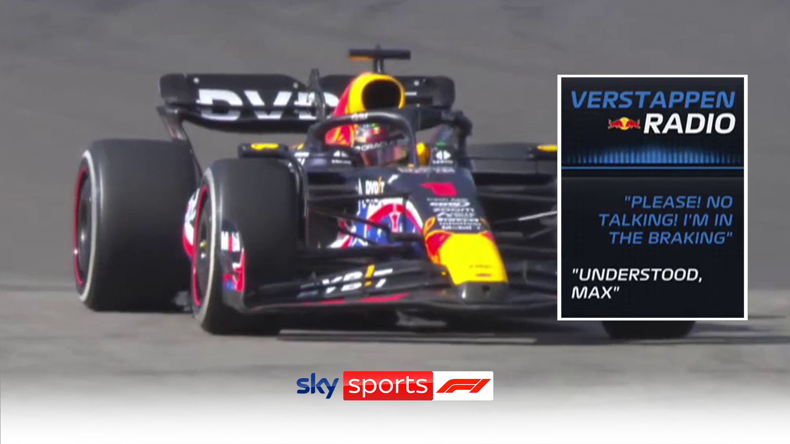 'No talking! I'm braking!' | Max Verstappen rages on team radio | F1 ...