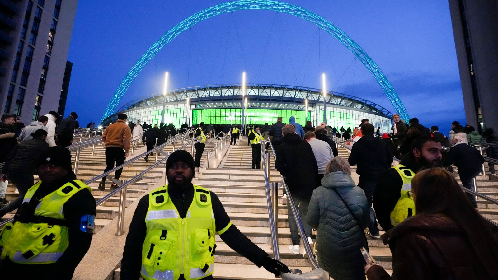 England vs Italy: Heightened security at Wembley for Euro Qualifier ...