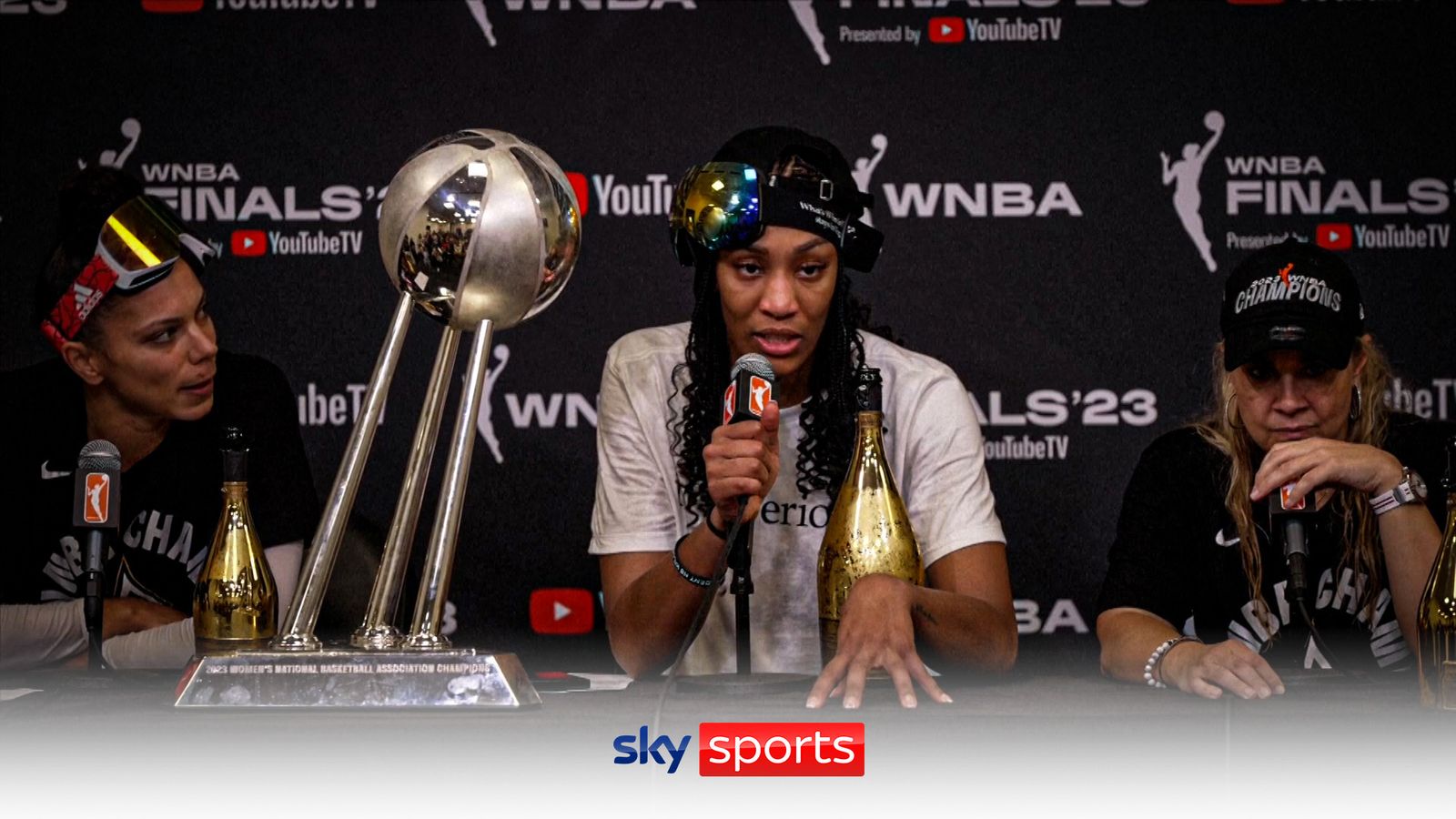 A'ja Wilson: Must continue to grow this game | 'It’s time to smash that ...