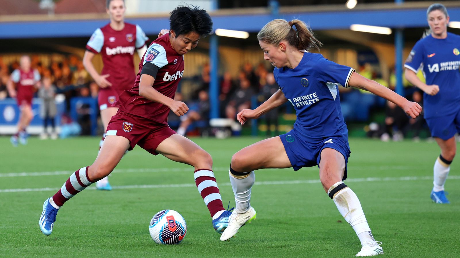 WSL Chelsea 2-0 West Ham commentary | Football News | Sky Sports