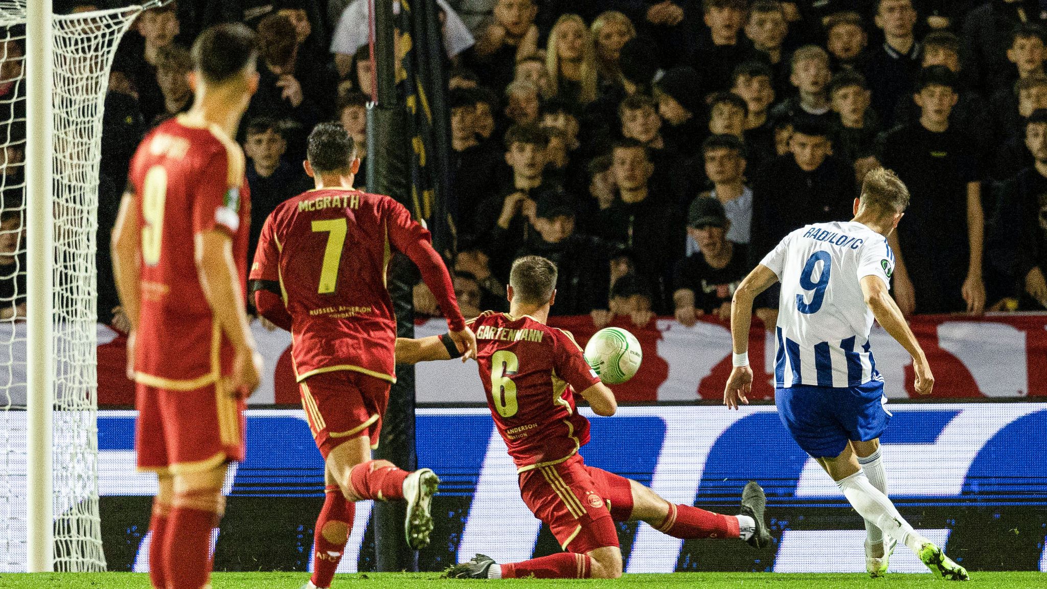 Aberdeen 1-1 HJK Helsinki: Bojan Miovski nets equaliser for Dons to ...