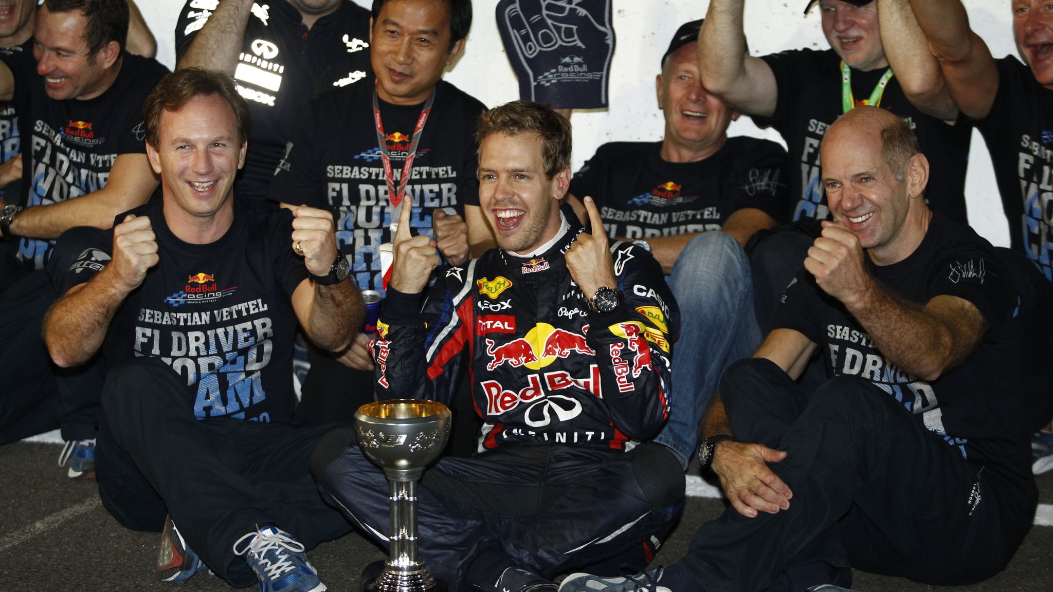 Max Verstappen: Red Bull driver joins illustrious list of F1's three ...