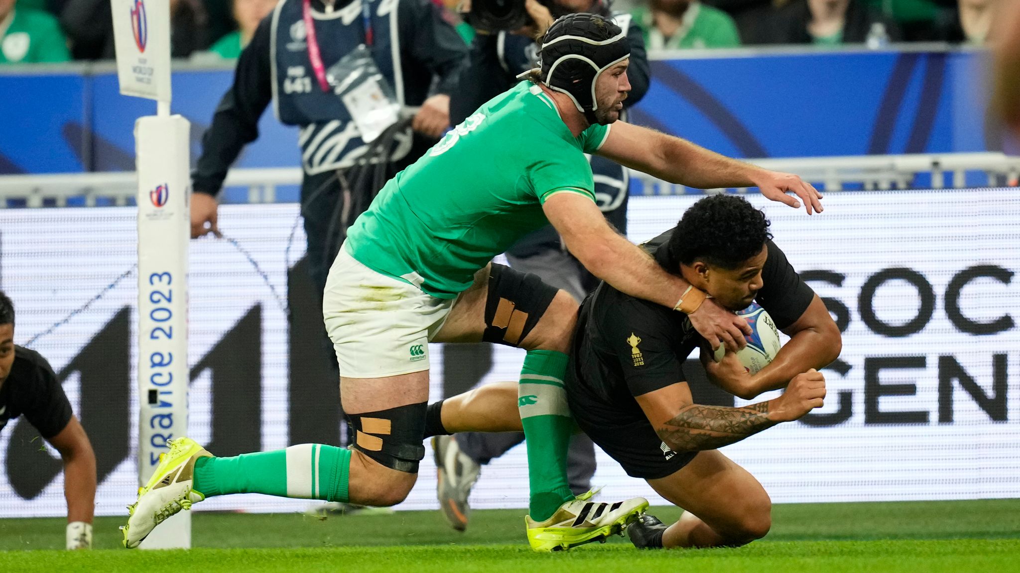 Ireland 24-28 New Zealand: All Blacks break Irish Rugby World Cup ...