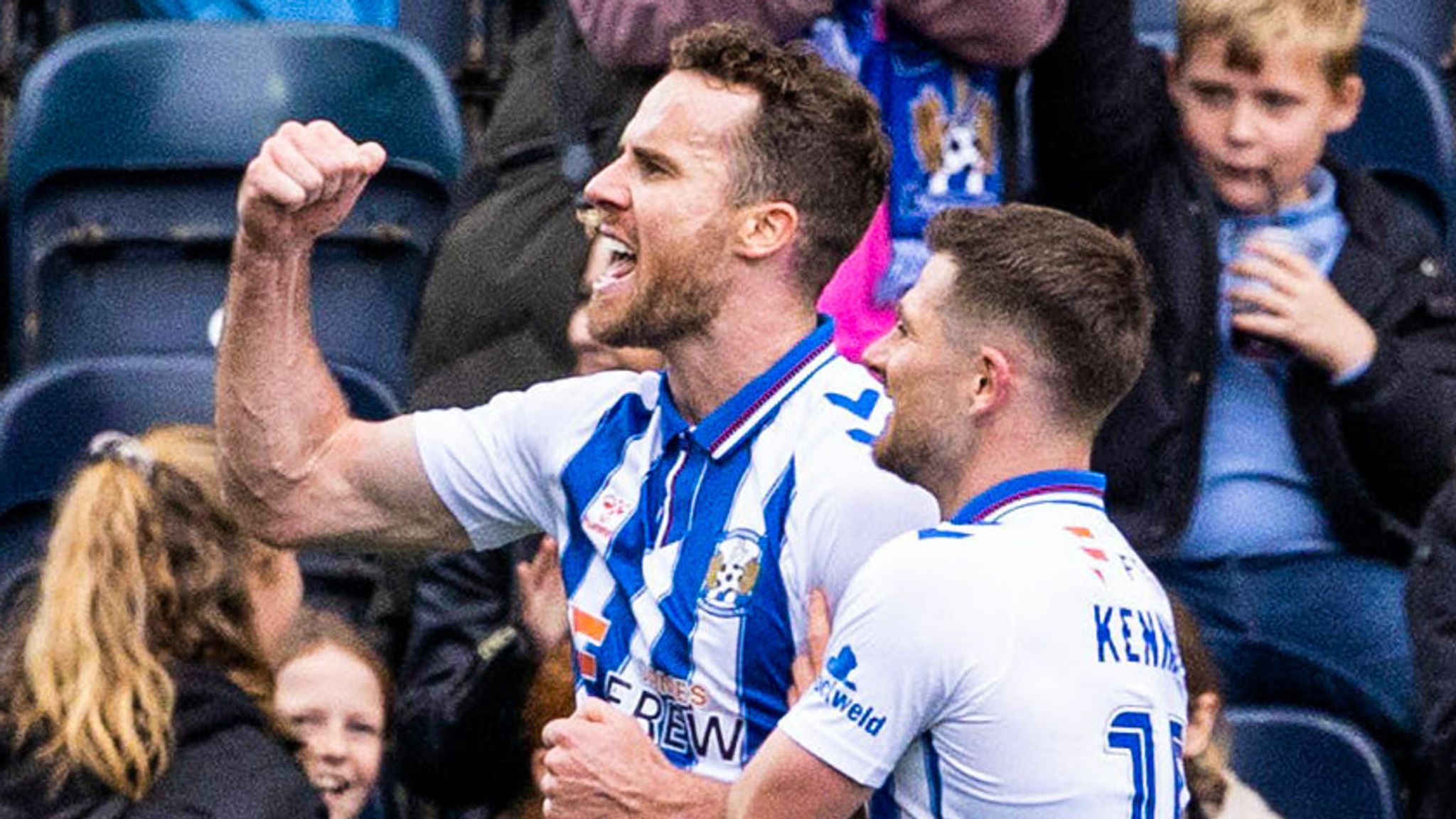 Kilmarnock 2-0 Aberdeen: Kyle Vassell and Marley Watkins score as home ...