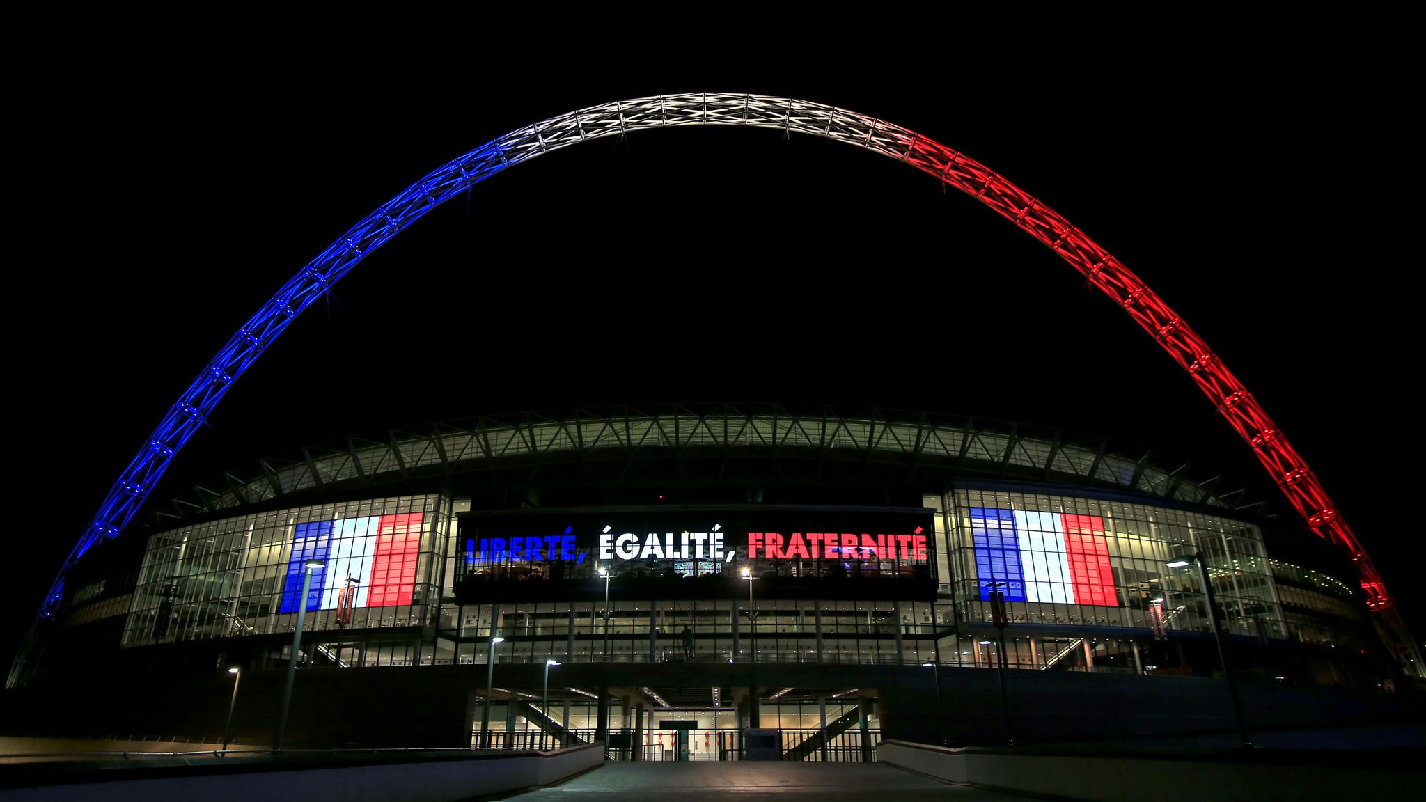 FA branded 'spineless' for refusing to light up Wembley Stadium arch in ...