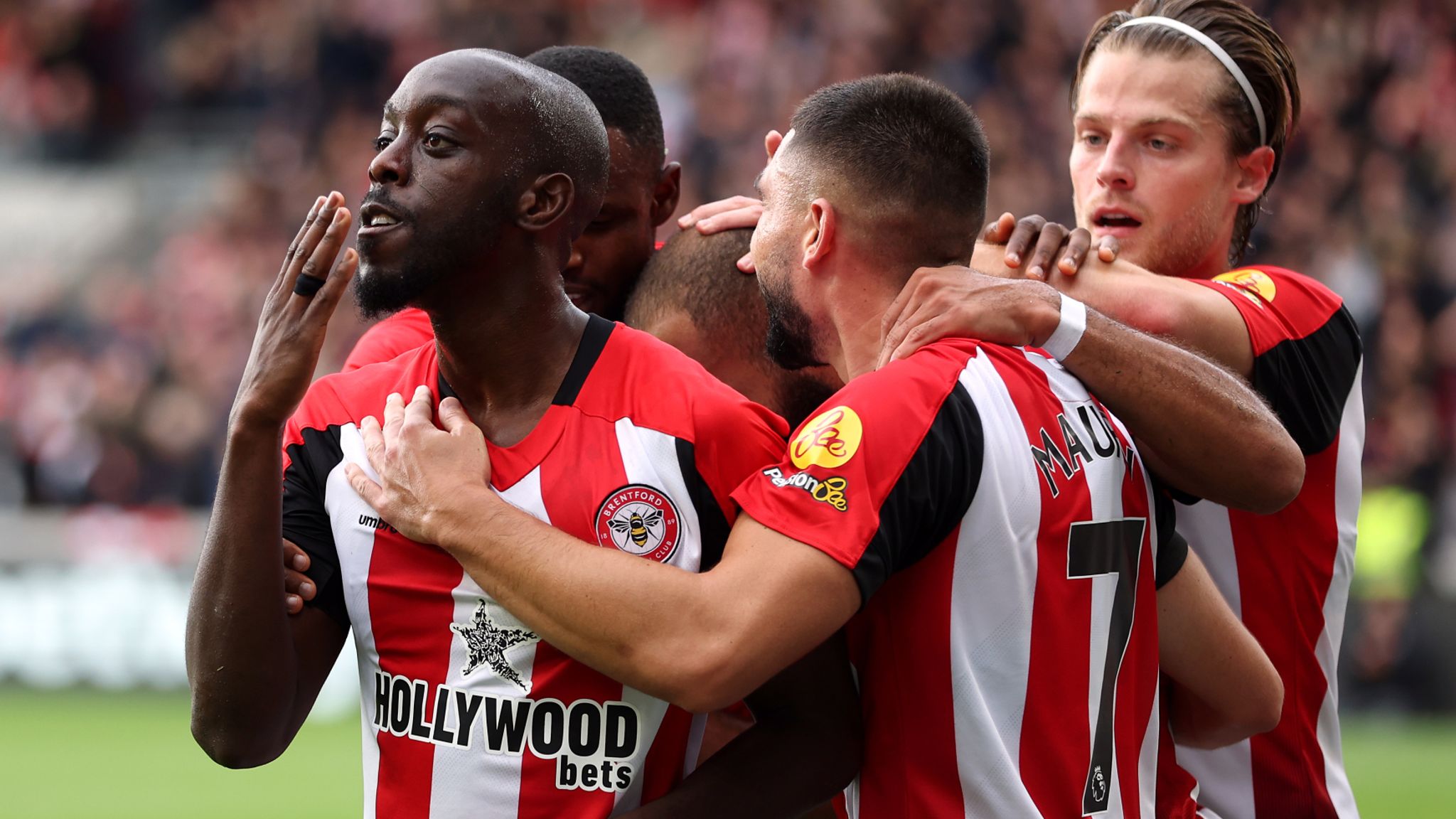 Brentford 3-0 Burnley: Bees overcome 'strange' VAR call to earn first ...