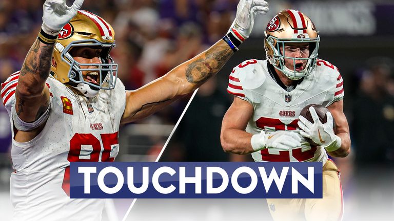 Christian McCaffrey extends touchdown streak vs Minnesota Vikings ...