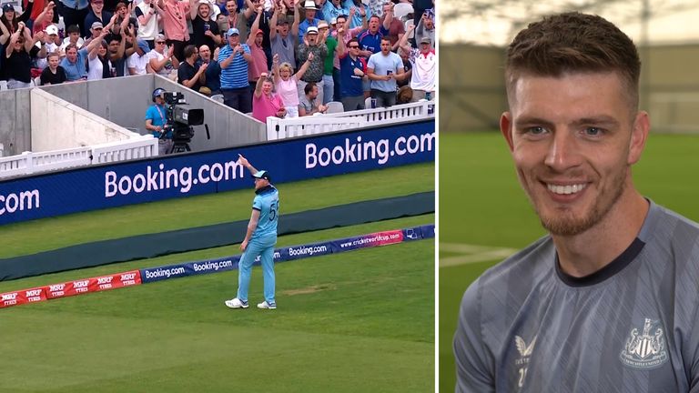 'Geezer is not normal!' | Newcastle's Nick Pope reacts to best Cricket ...