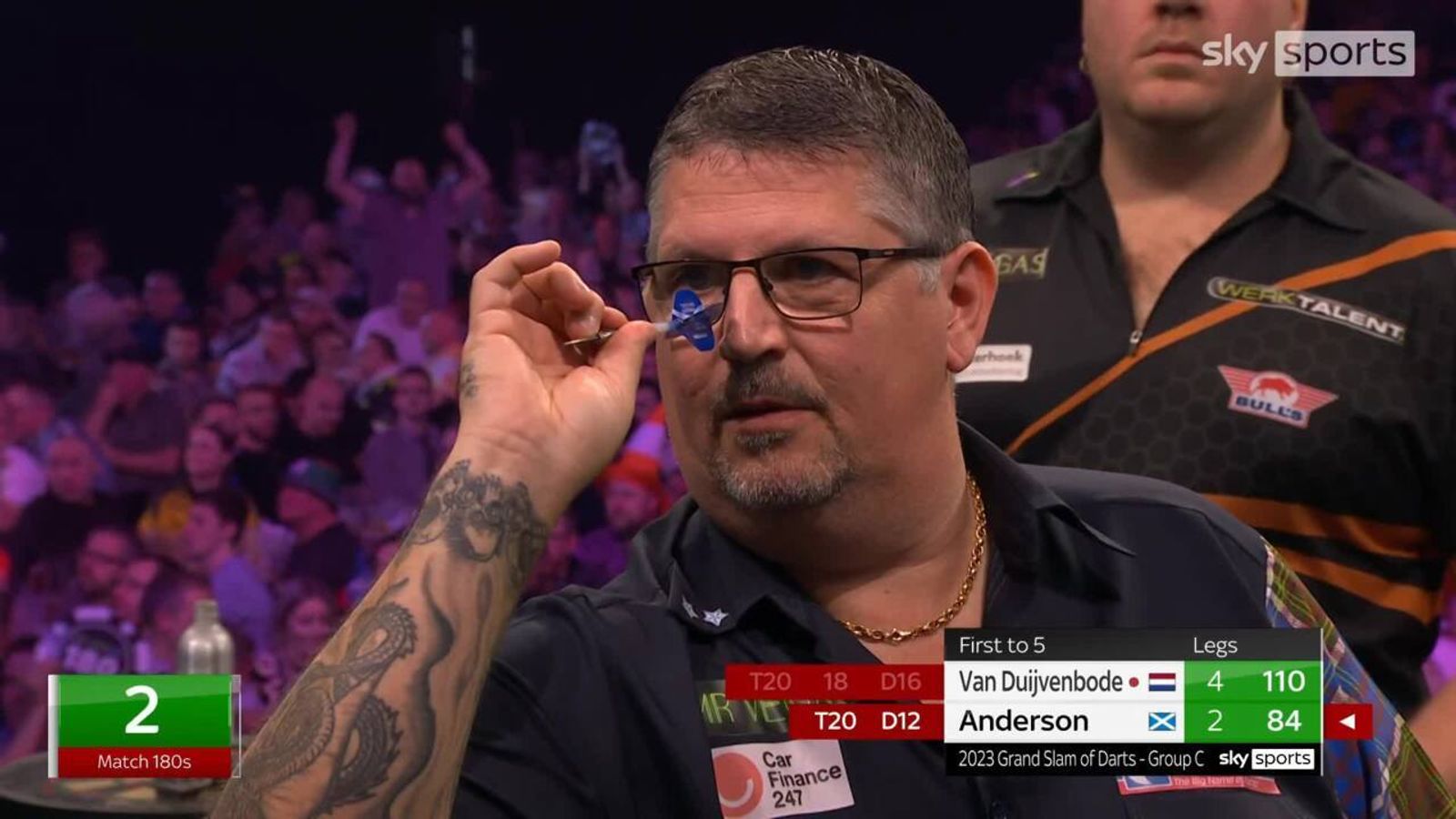 Vintage Gary Anderson rolls back the years in comeback win | Darts News ...