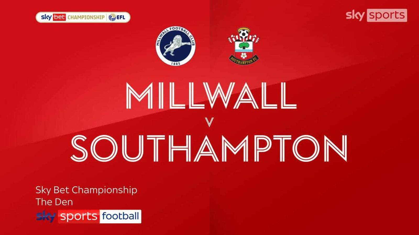 Millwall 0 - 1 Southampton - Match Report & Highlights