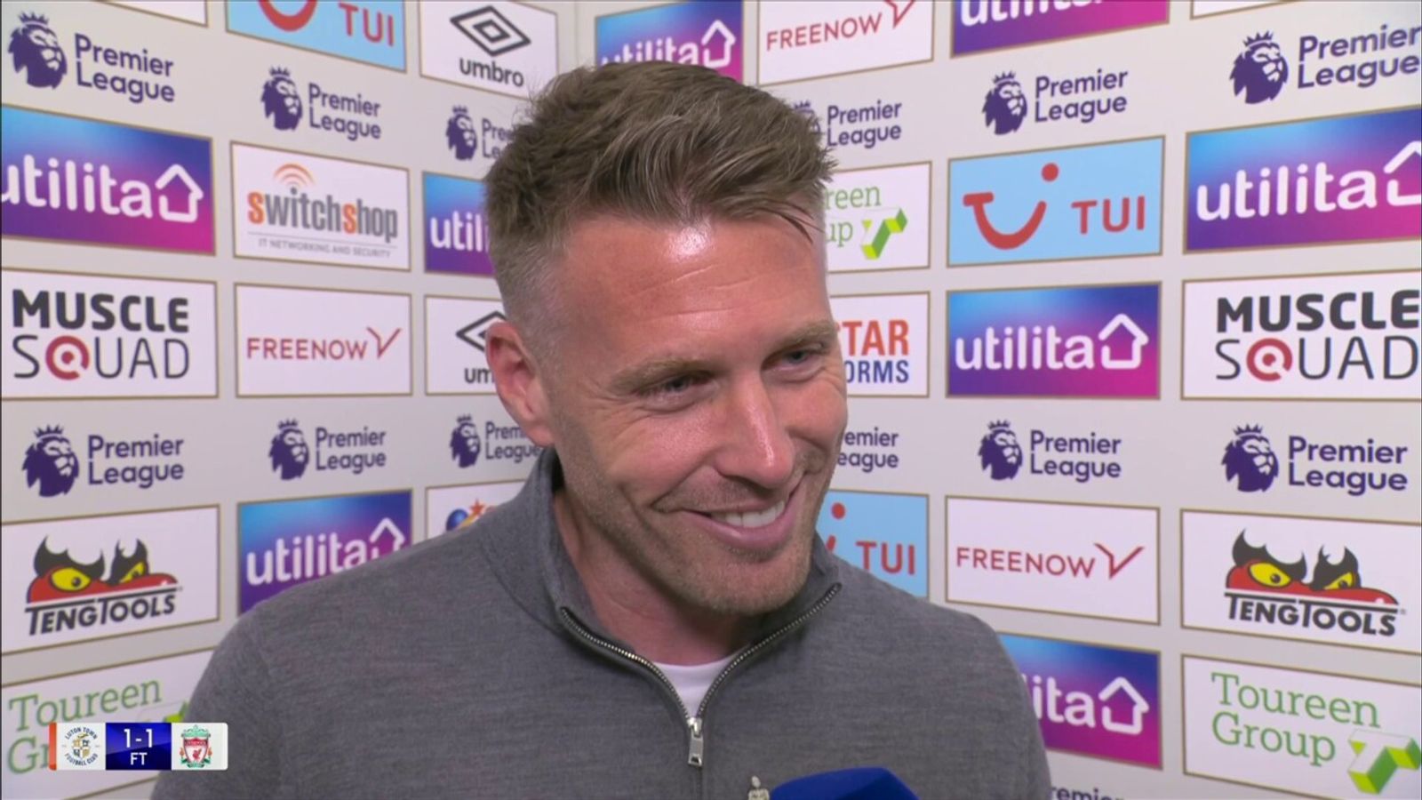 Luton 1-1 Liverpool: Luis Diaz scores late equaliser on Reds return to ...