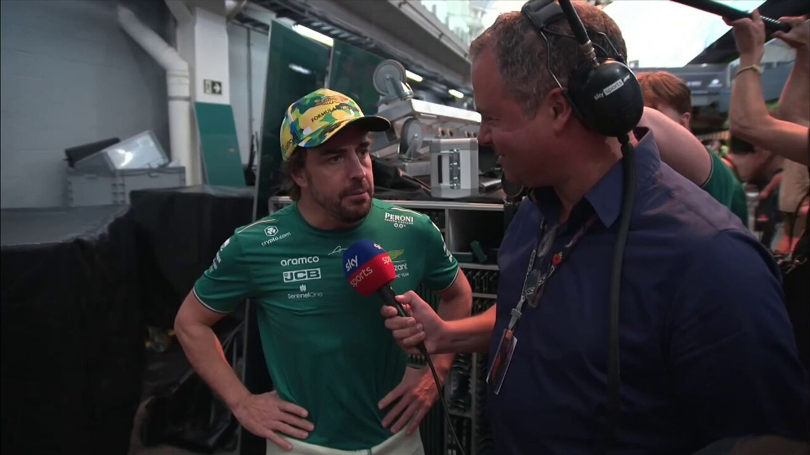 'We really needed this!' | Ted Kravitz bumps into Fernando Alonso ...