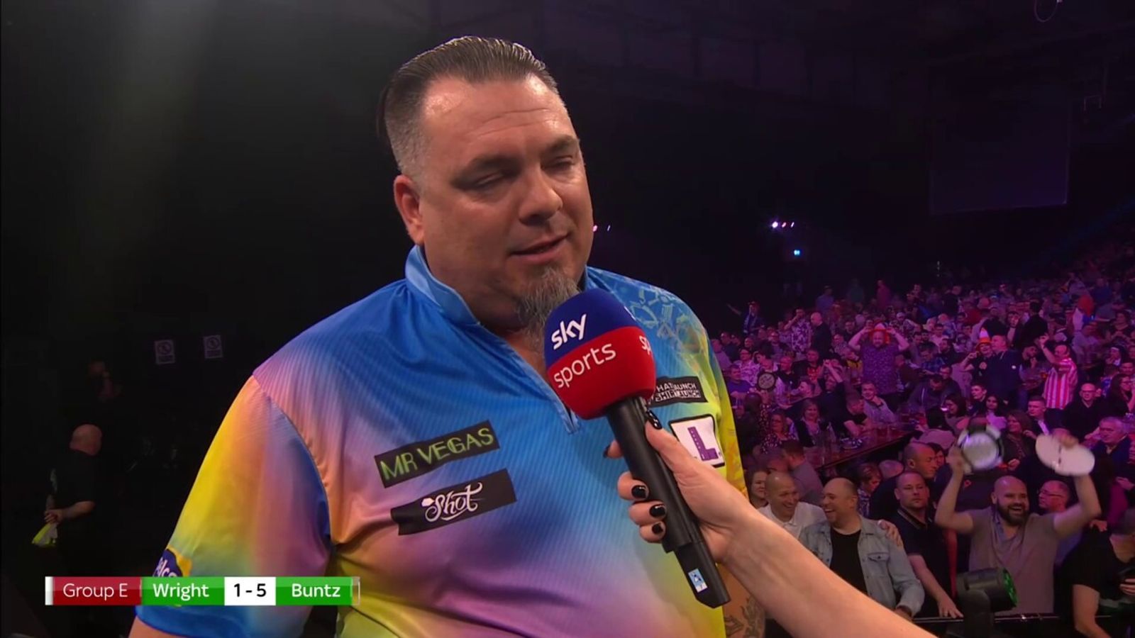 Stowe Buntz: Playing Peter Wright was like playing Michael Jordan ...