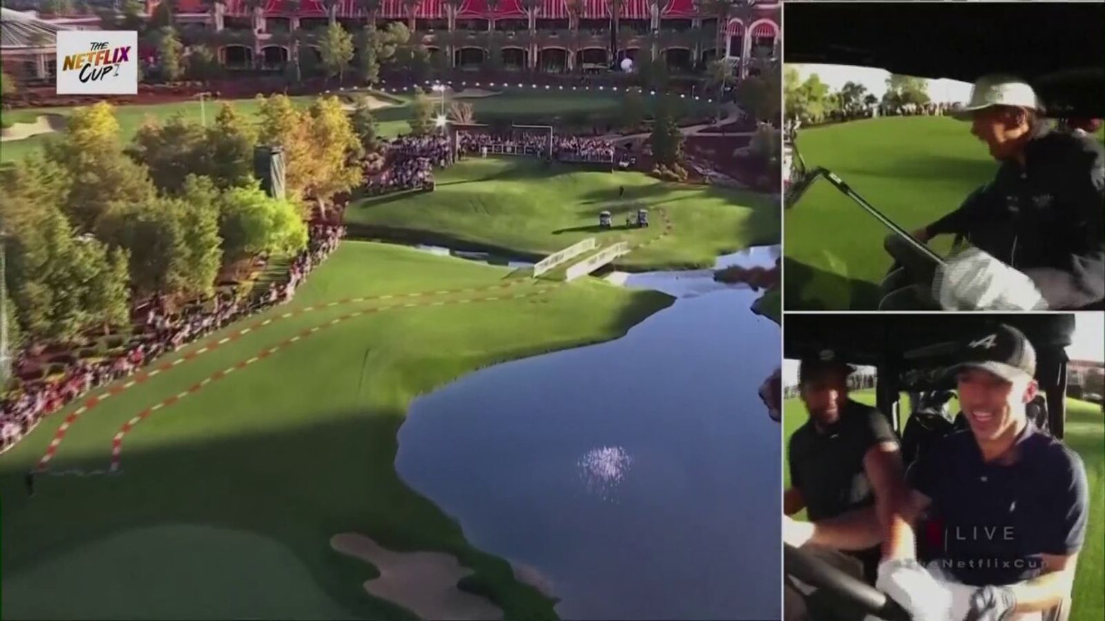 Carlos Sainz and Justin Thomas prevail at wild first-of-its-kind ...