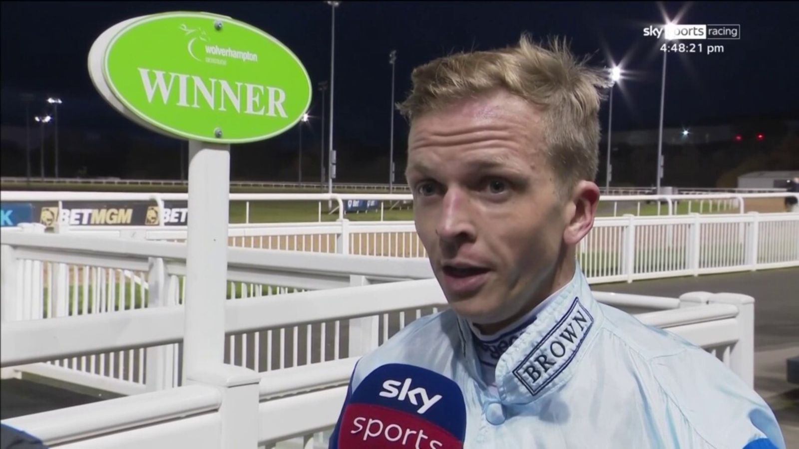 Jockey David Probert delighted to ride 1,500th winner at Wolverhampton ...