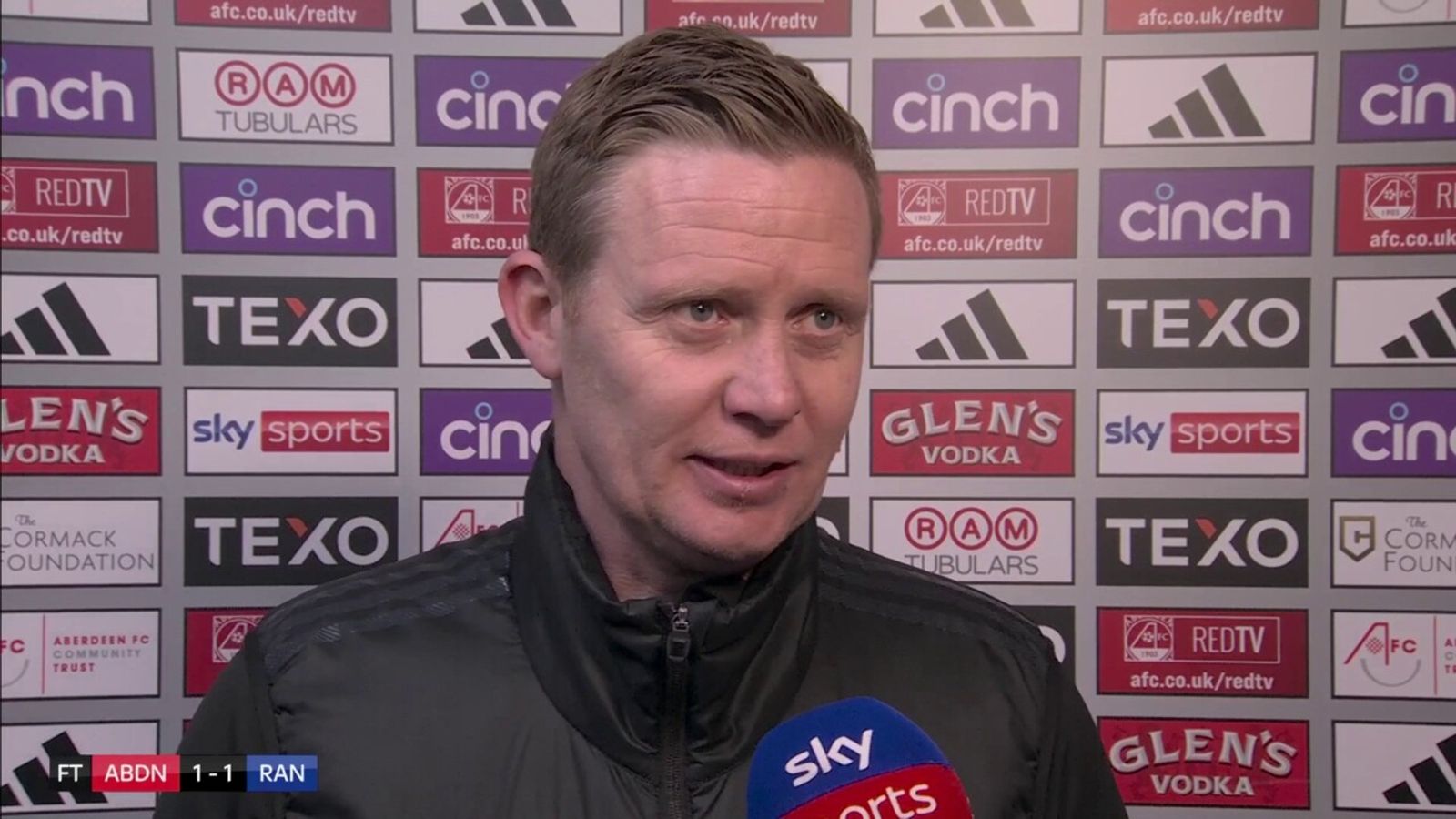 'It was a sucker punch' | Barry Robson reflects on draw to Rangers | Football News | Sky Sports