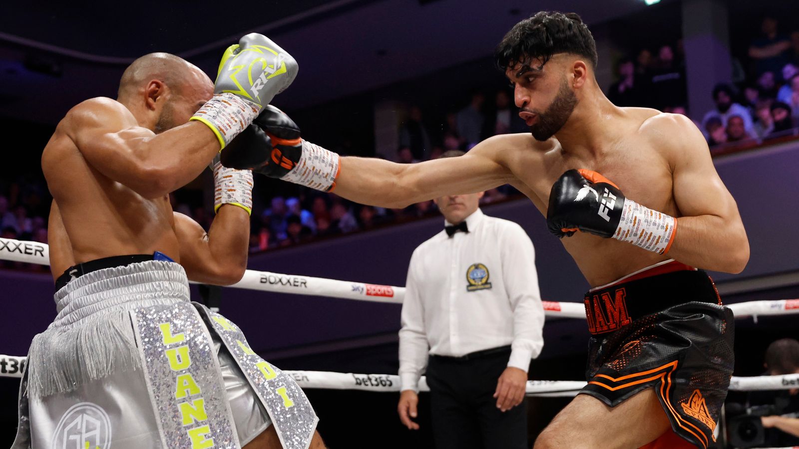 Adam Azim batters down Franck Petitjean for statement European title ...