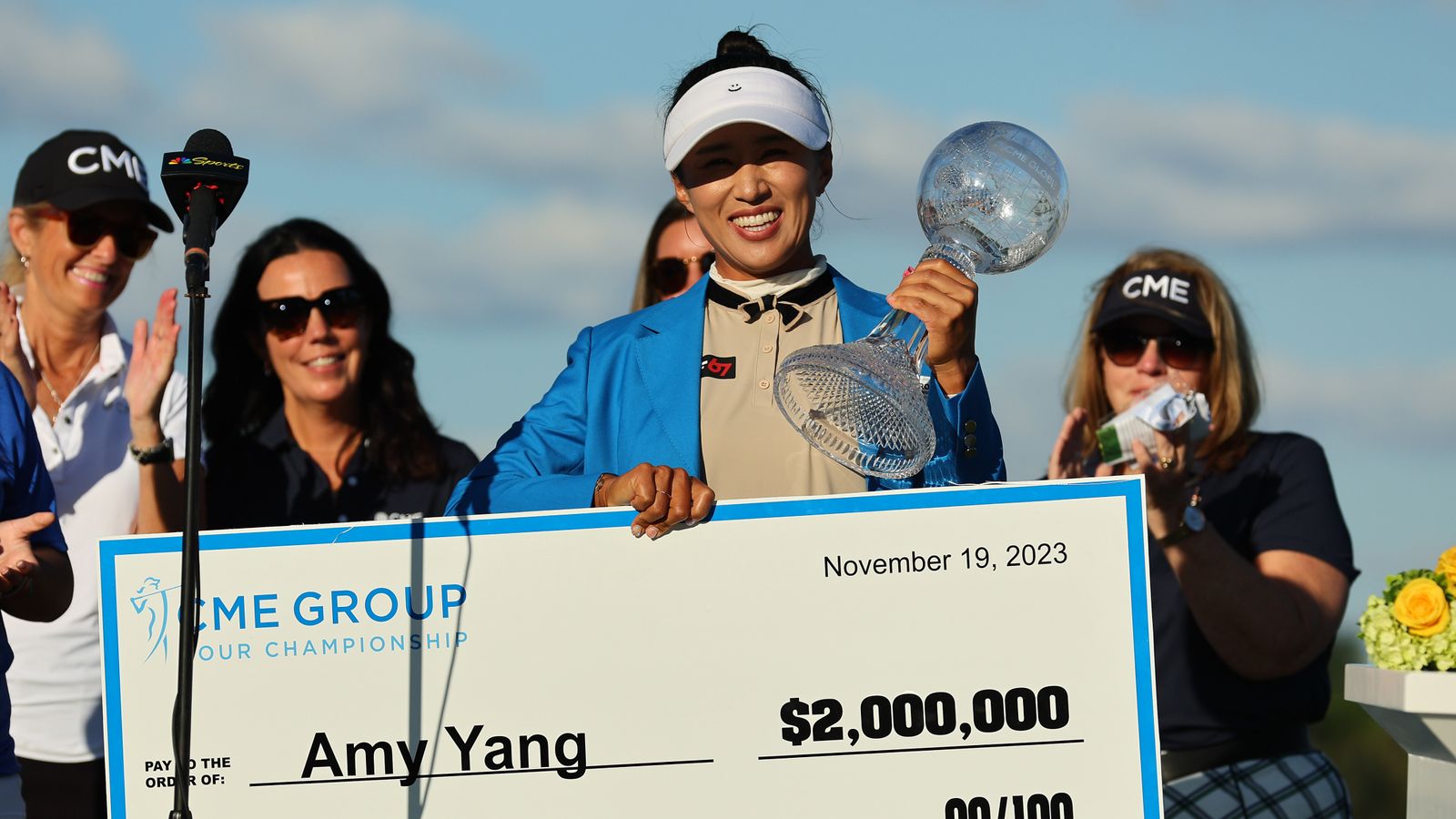CME Group Tour Championship: Amy Yang wins by three shots to end LPGA ...