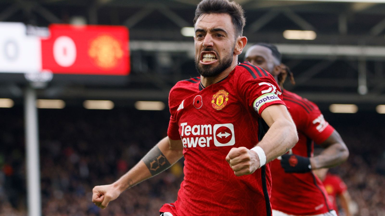 Fulham 0-1 Manchester United: Bruno Fernandes scores in stoppage time ...
