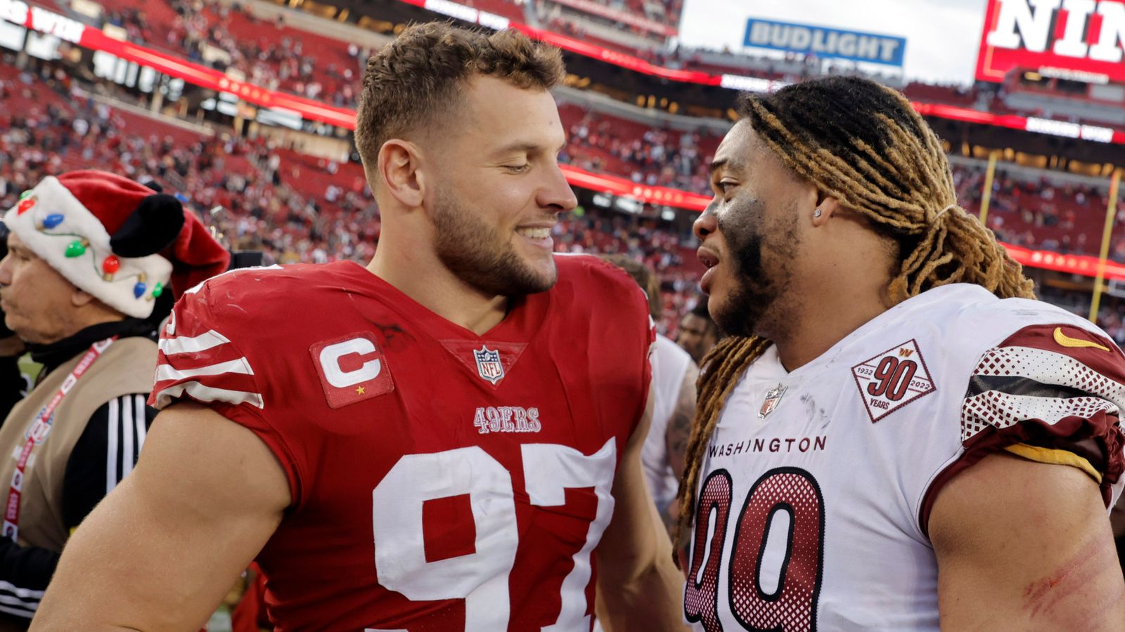 Washington Commanders trading away Chase Young and Montez Sweat is ...