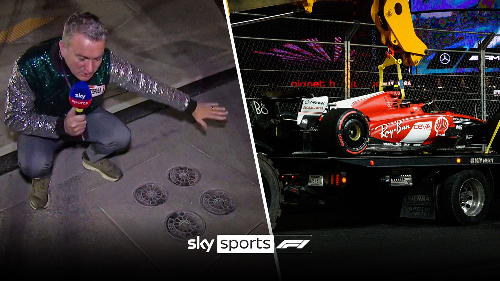 Carlos Sainz: Ferrari driver in 'disbelief' over 10-place grid penalty for damage from Las Vegas ...