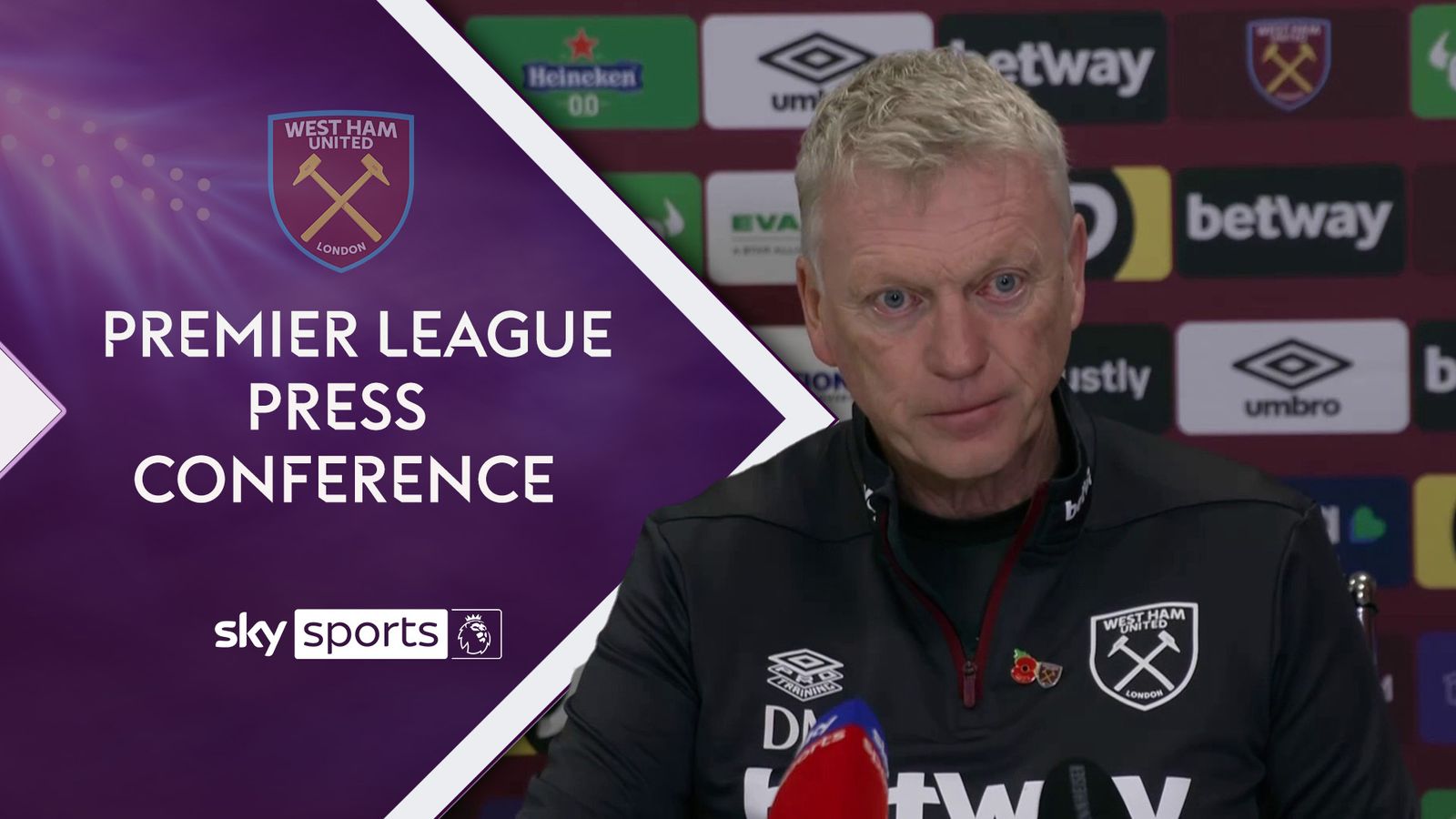 David Moyes: Four years in a row of European football for West Ham ...