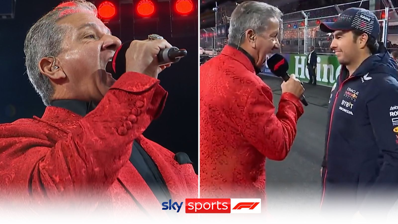 Best F1 intro ever? Sergio Perez given UFC-esque welcome in Las Vegas ...